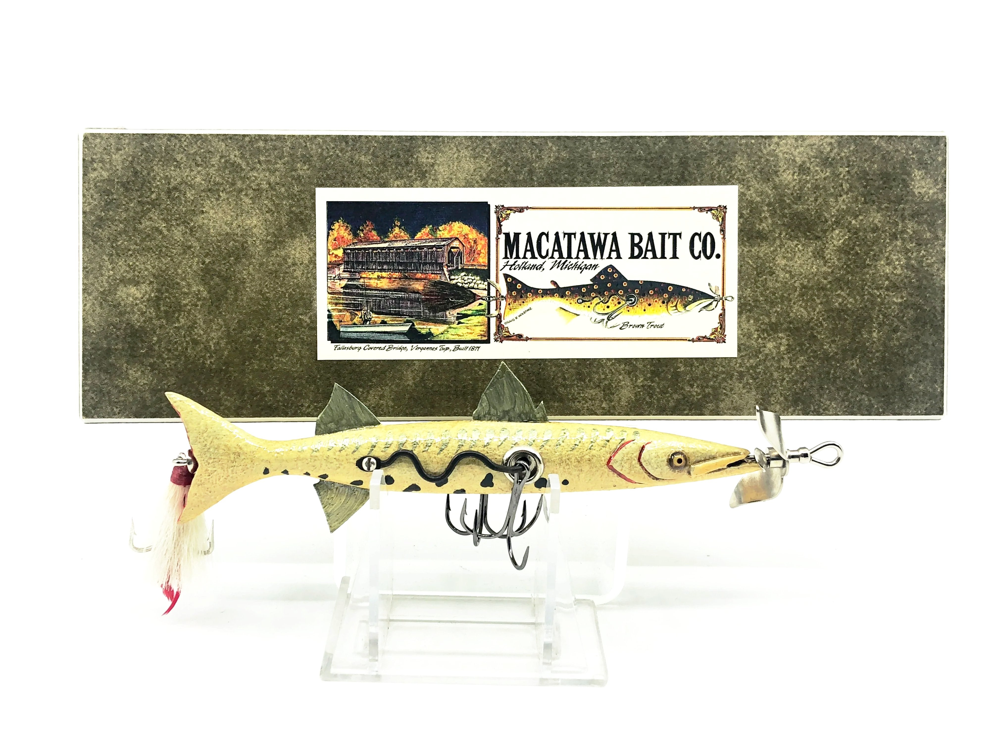 Macatawa Bait Co. Great Barracuda Minnow 5" Lure w/Box – My Bait Shop, LLC