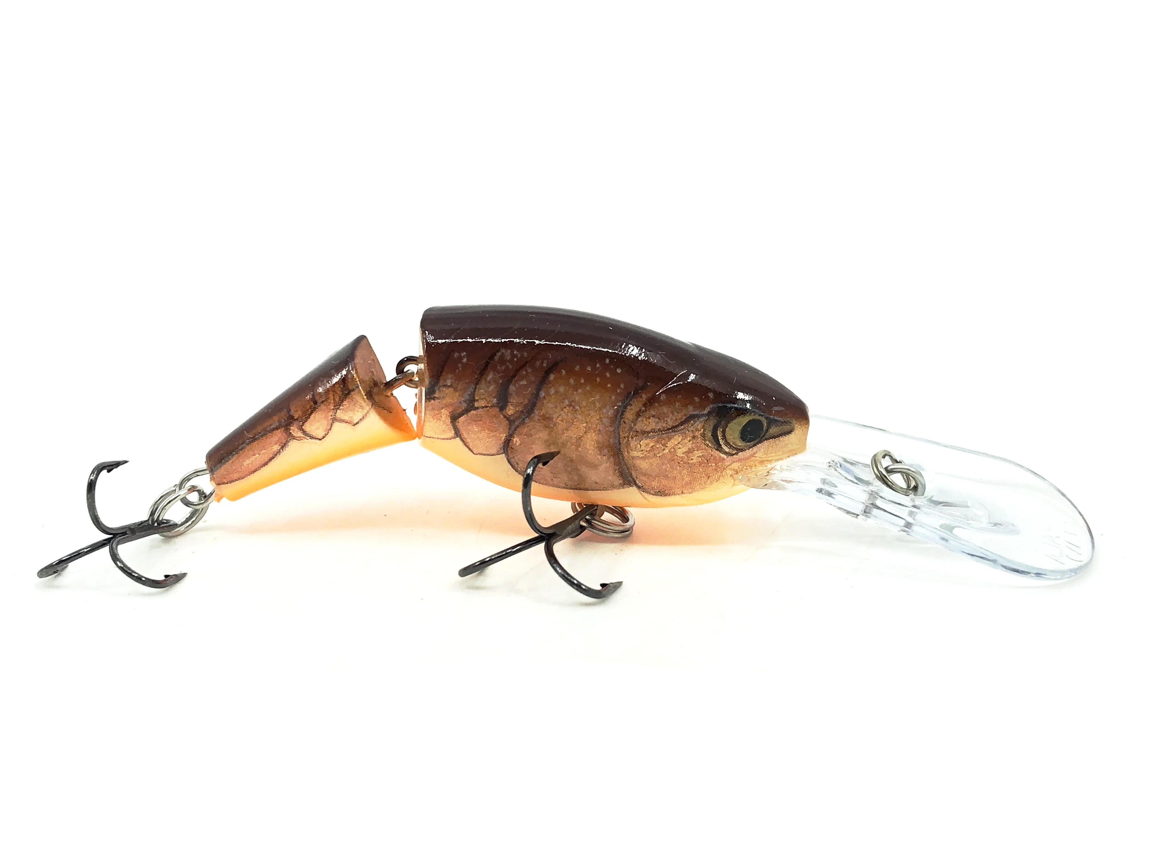 Rapala Jointed Shad Rap JSR-7, BCW Brown Crawdad Color – My Bait Shop, LLC
