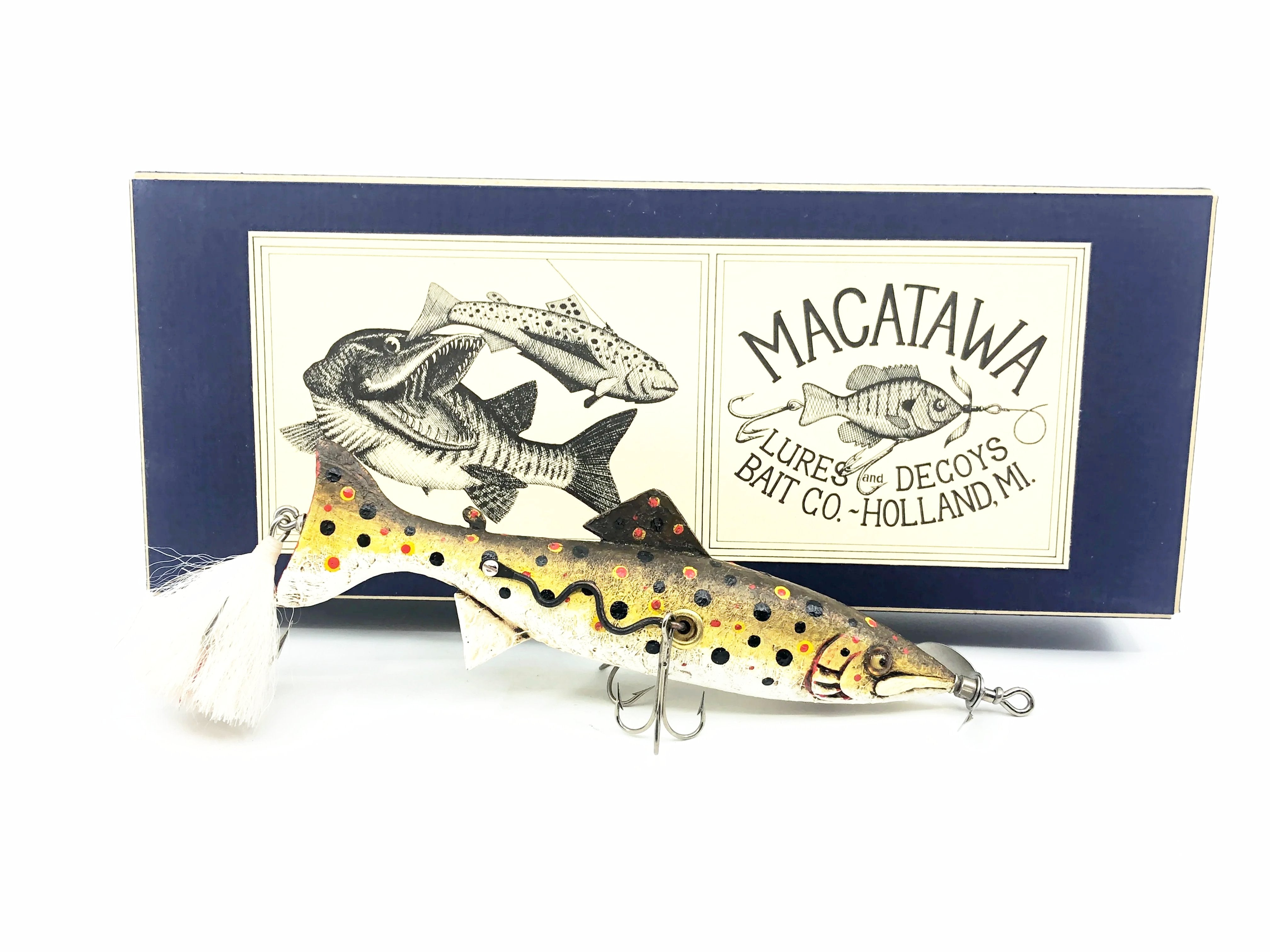 Macatawa Bait Co. Brown Trout w/Box – My Bait Shop, LLC