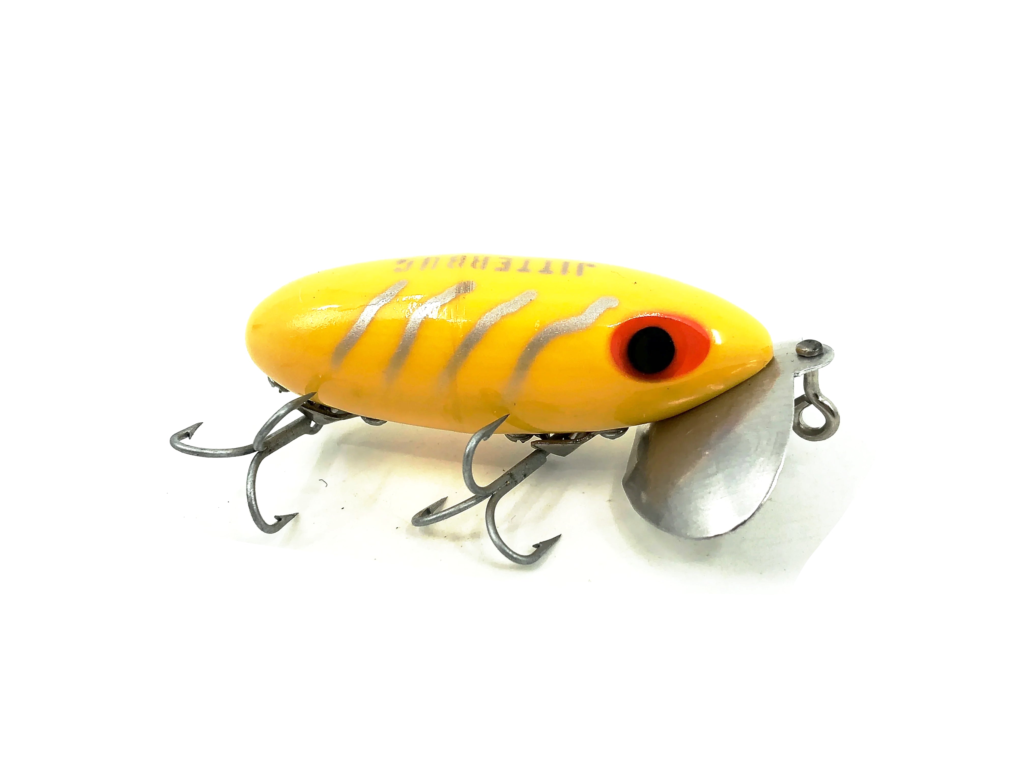 Arbogast Jitterbug 3/8oz, Yellow Shore Minnow Color – My Bait Shop, LLC