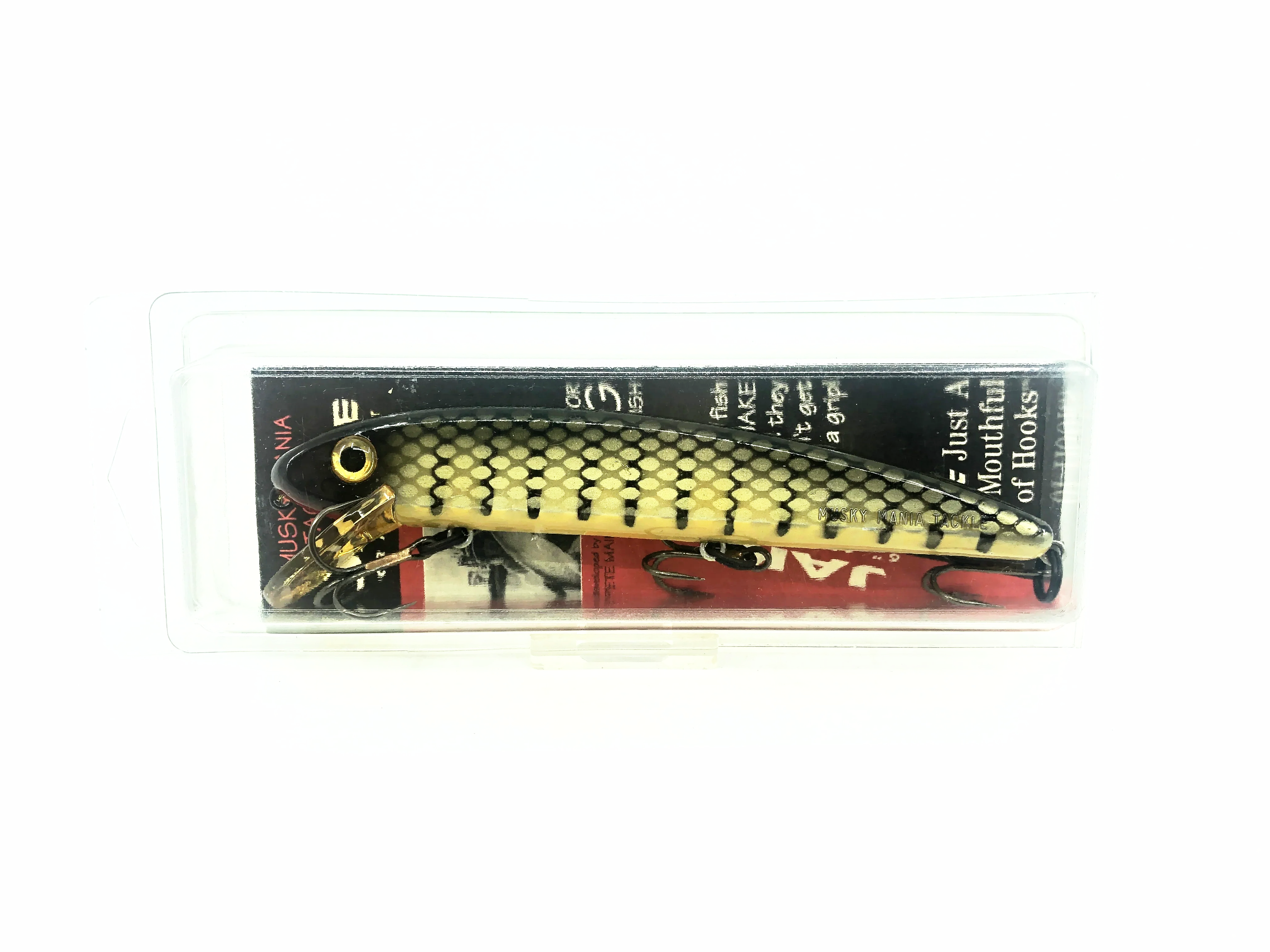 Musky Mania Jake 6" Musky Bait, Silver Pikie Color New on Card – My ...