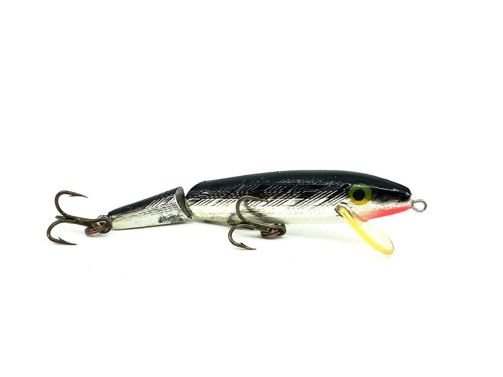 Rebel Jointed Floating Minnow J50, #01 Silver/Black Back Color. – My ...