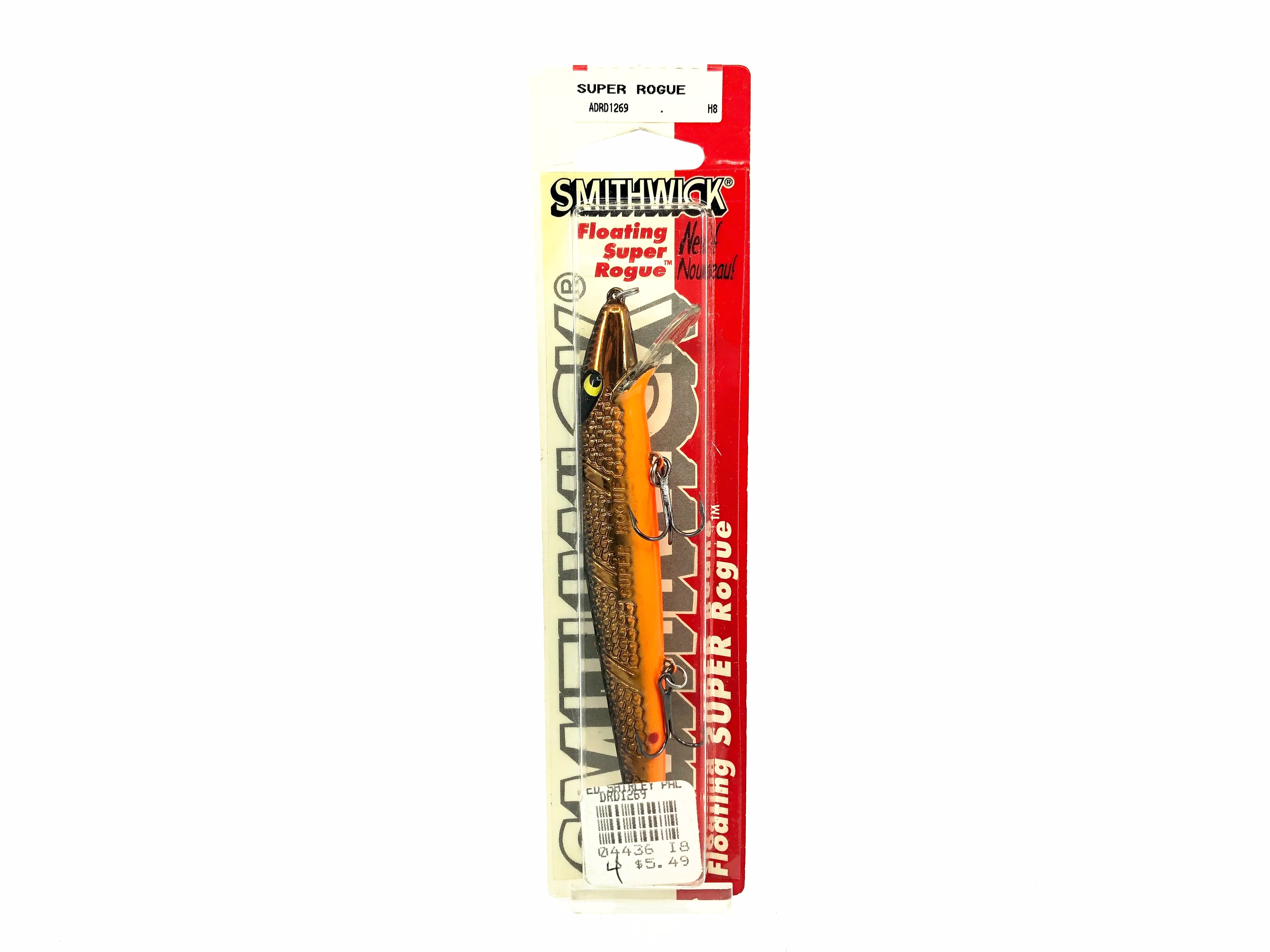 Smithwick Super Rogue, Gold Rogue #69 Color on Card – My Bait Shop, LLC