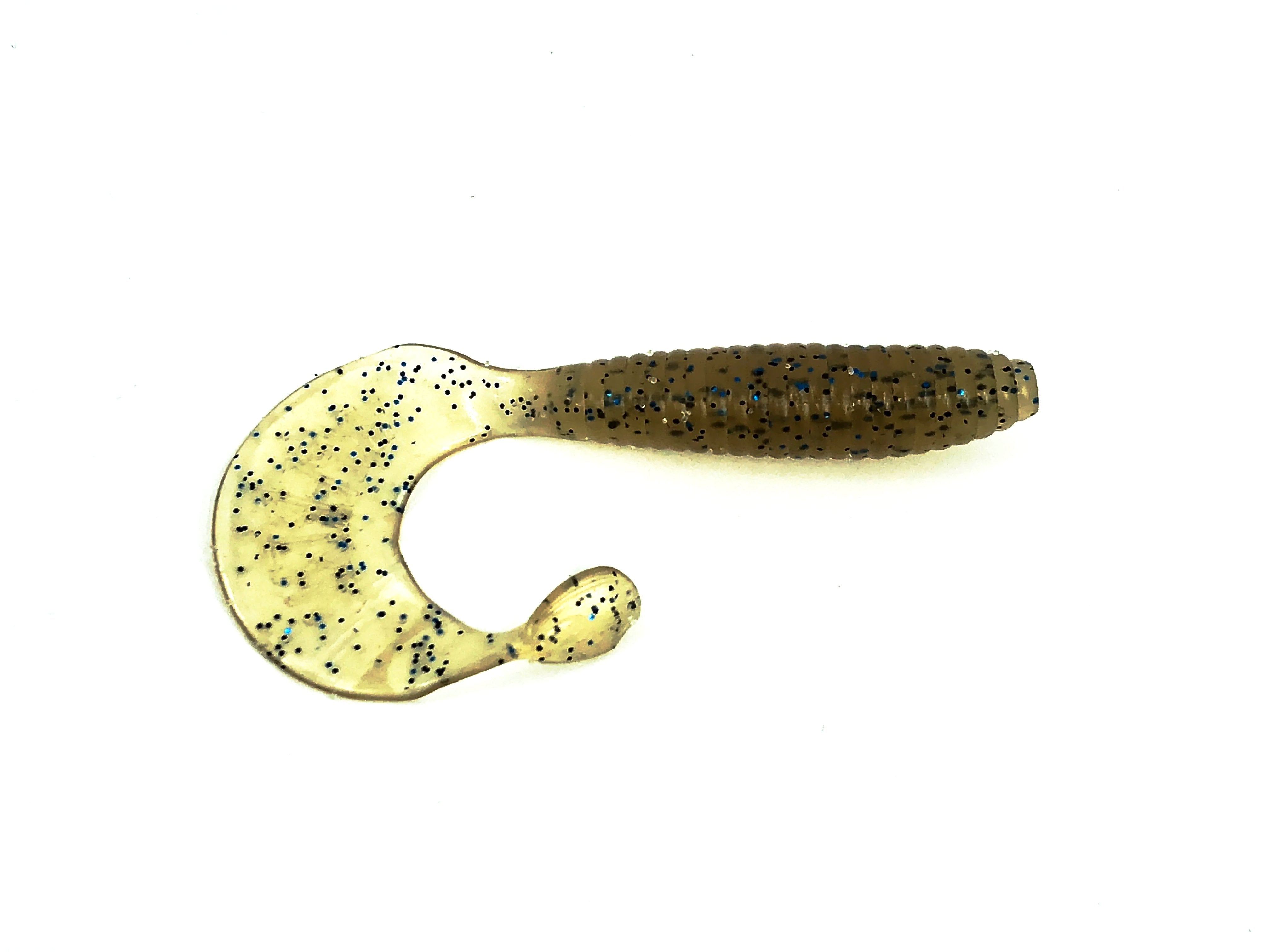 Get Bit Baits X Viper Hyper Tail 4", Amber Blue Color - 5 Pack – My ...