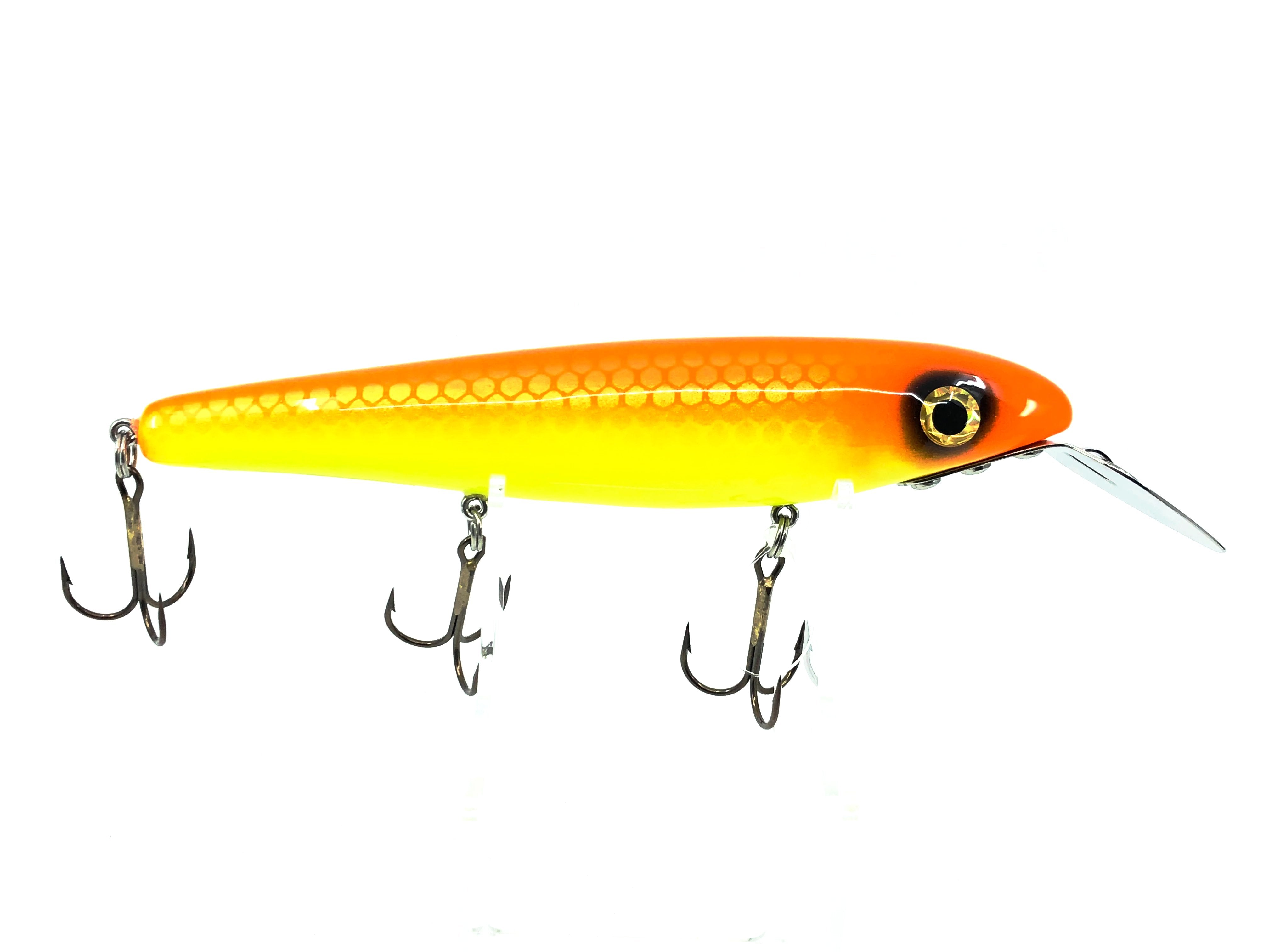 Big Fork Reef Digger Straight Mid Diver, Orange Crush Color – My Bait ...