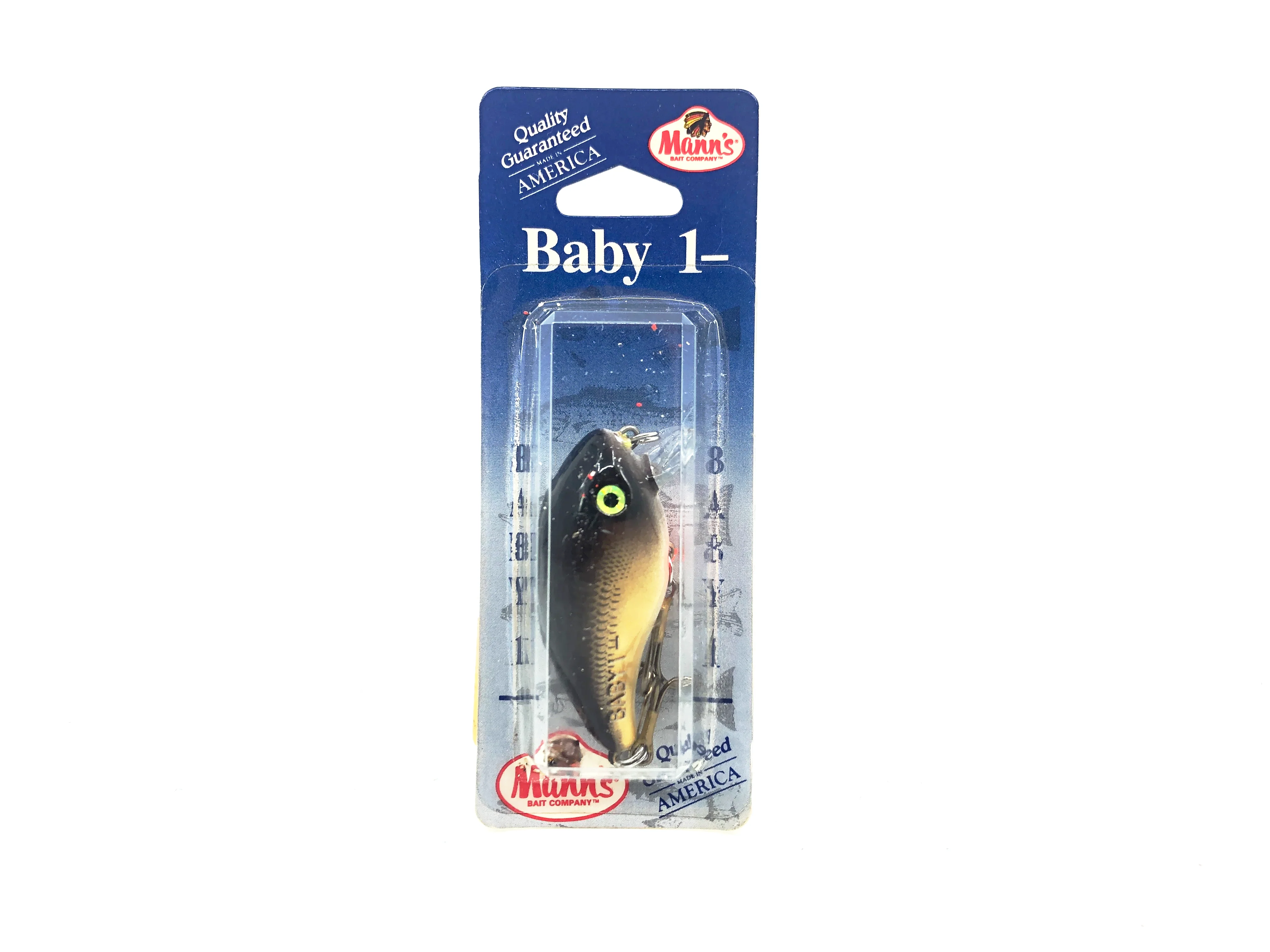 Mann's Baby 1- Minus, Wild Shiner Color on Card- Double Stamped – My ...