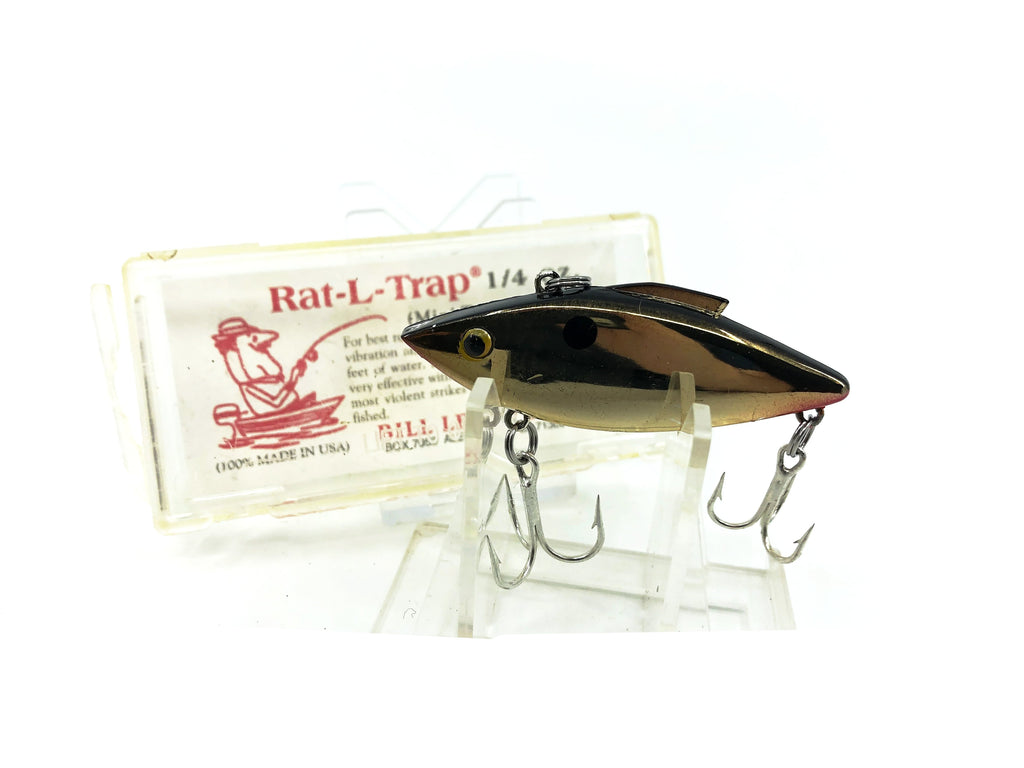 Bill Lewis Mini Trap, #26 Chrome Gold Color – My Bait Shop, LLC