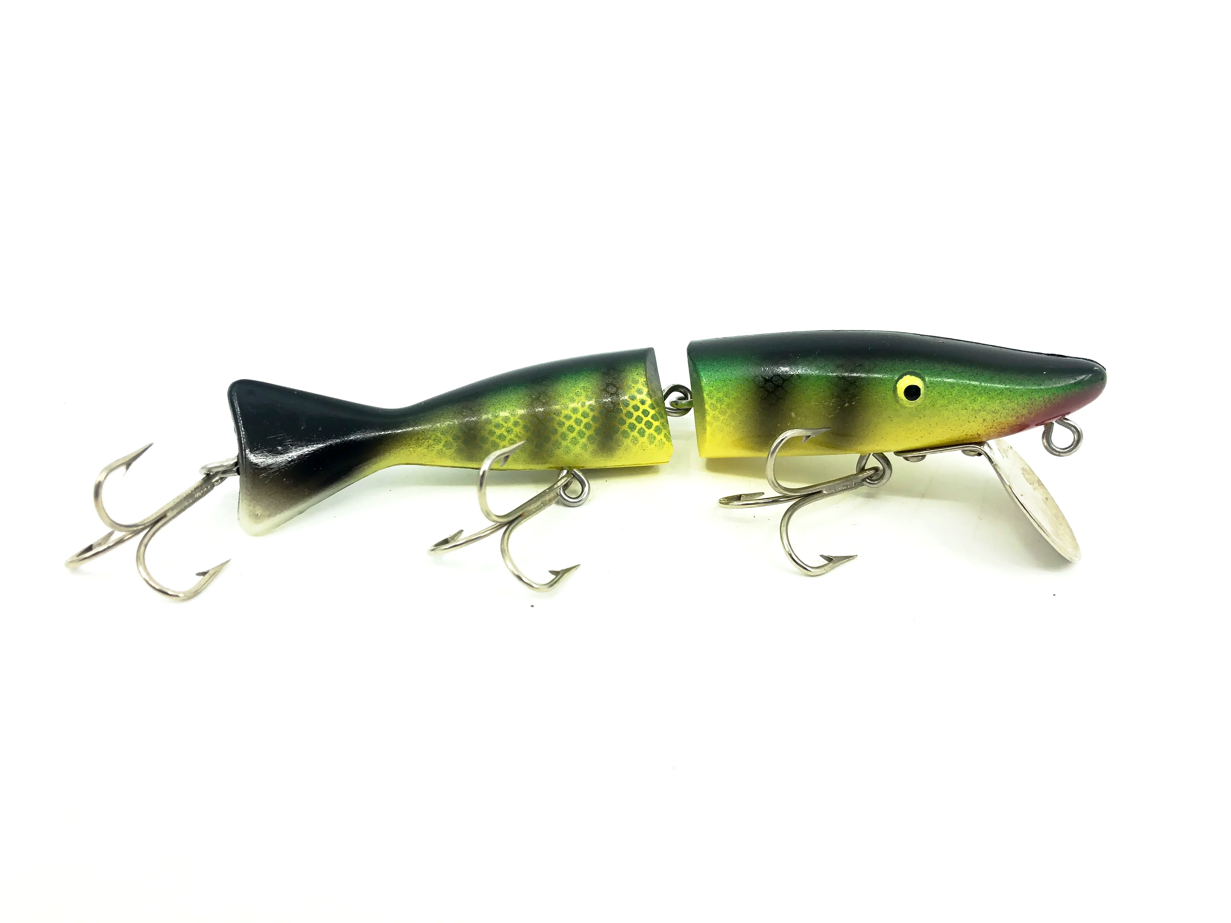 Radtke Pike Minnow, Green/Black Back & Bars Color – My Bait Shop, LLC