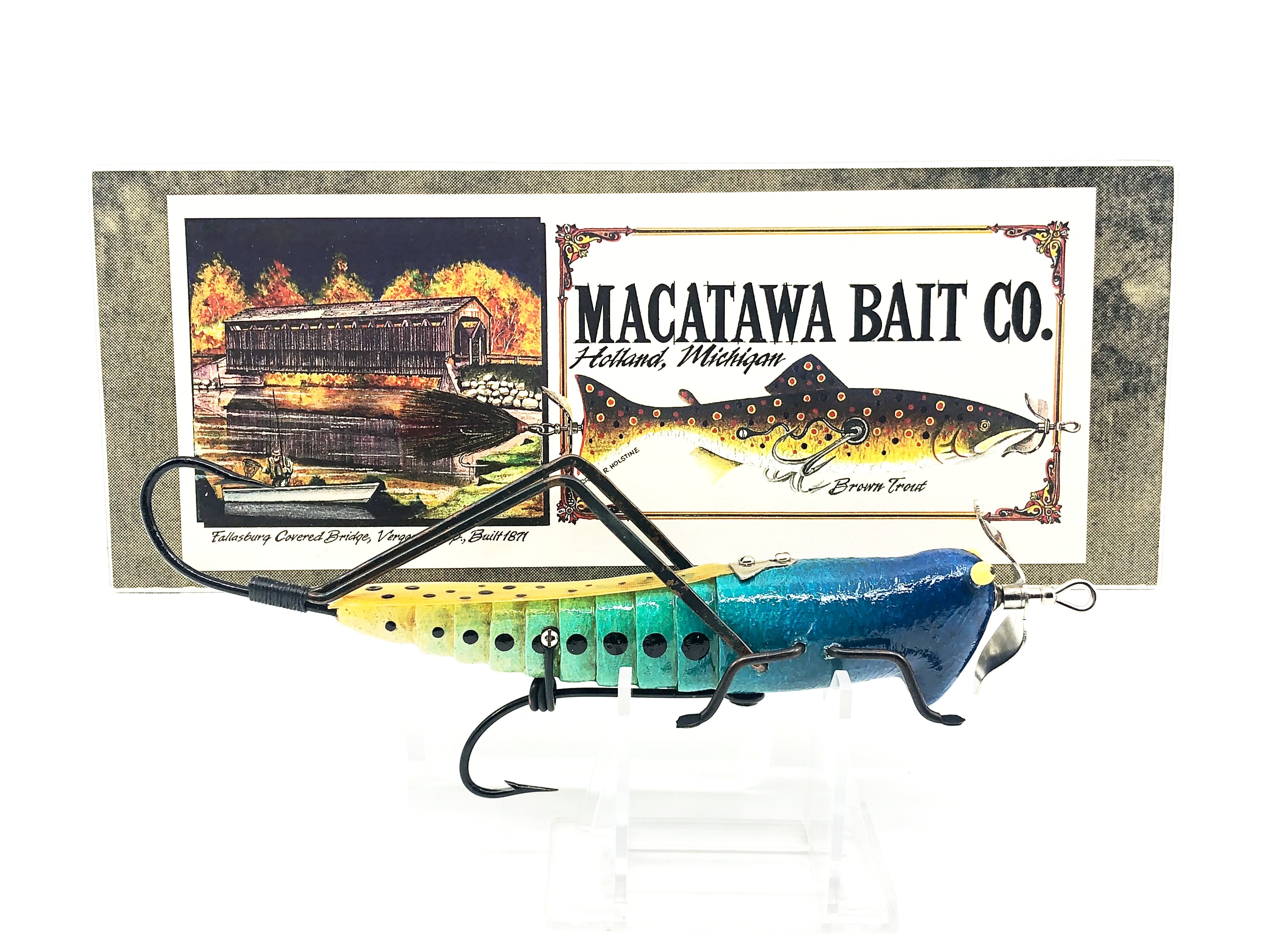 Macatawa Bait Co. Large Muskie Grasshopper Lure w/Box – My Bait Shop, LLC