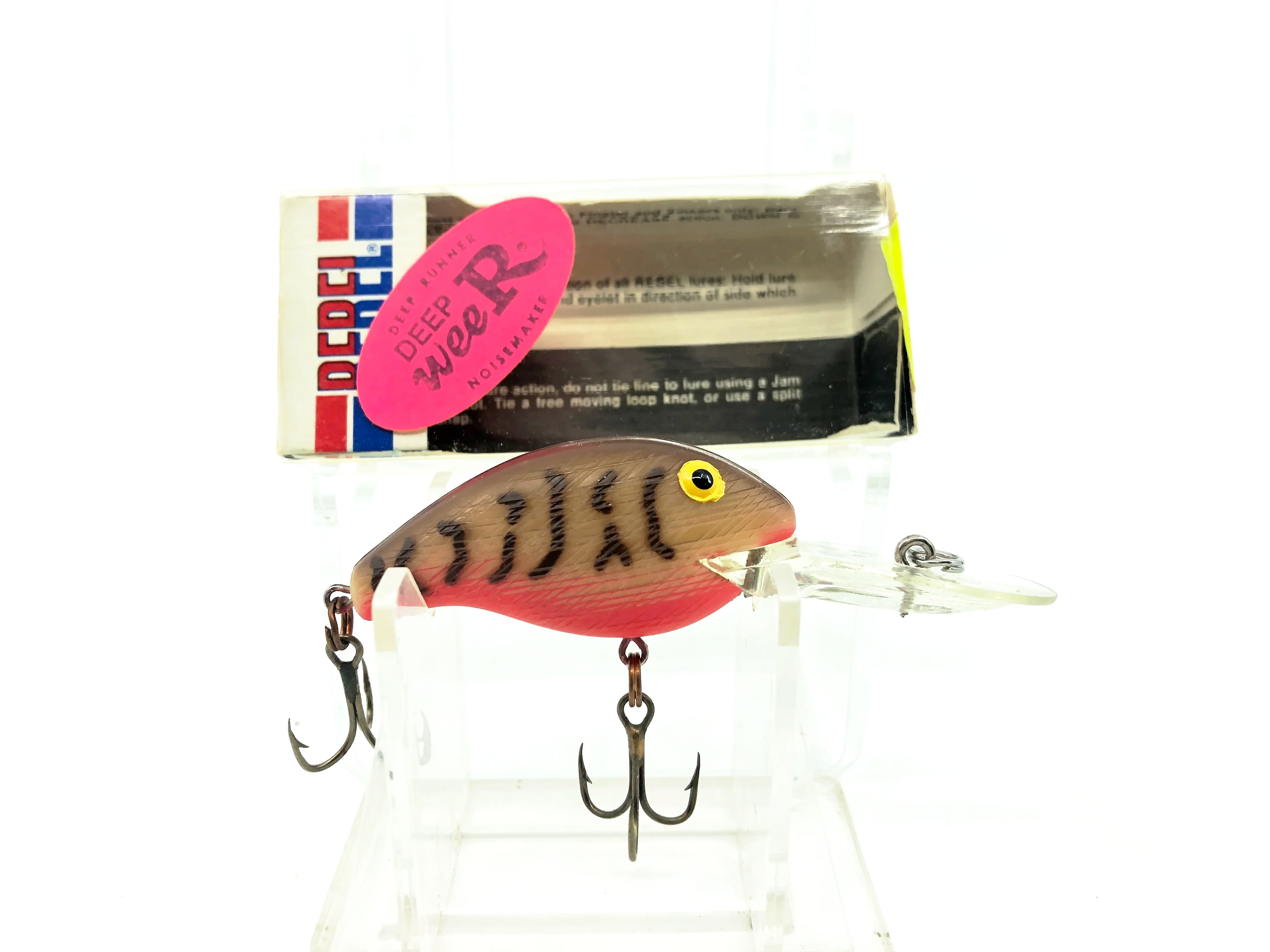 Rebel Deep Wee R, RBX Crawdad/Red Belly Color w/Box – My Bait Shop, LLC