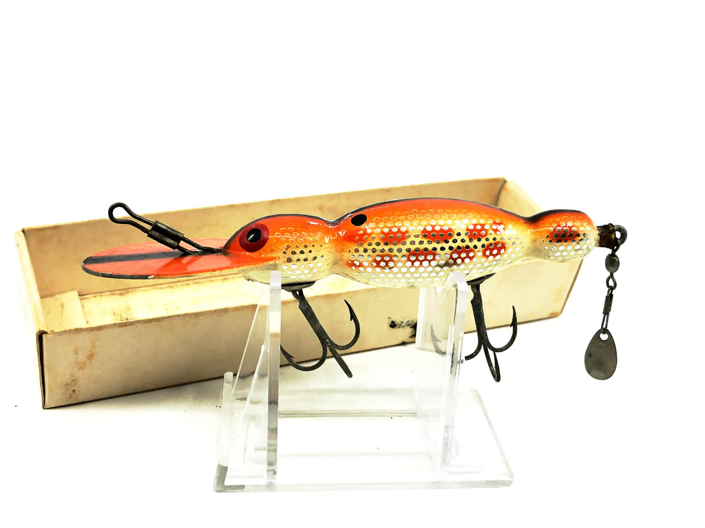 Bomber Wooden Waterdog 1600 Series, #85 Metascale Orange Back Shad Col ...