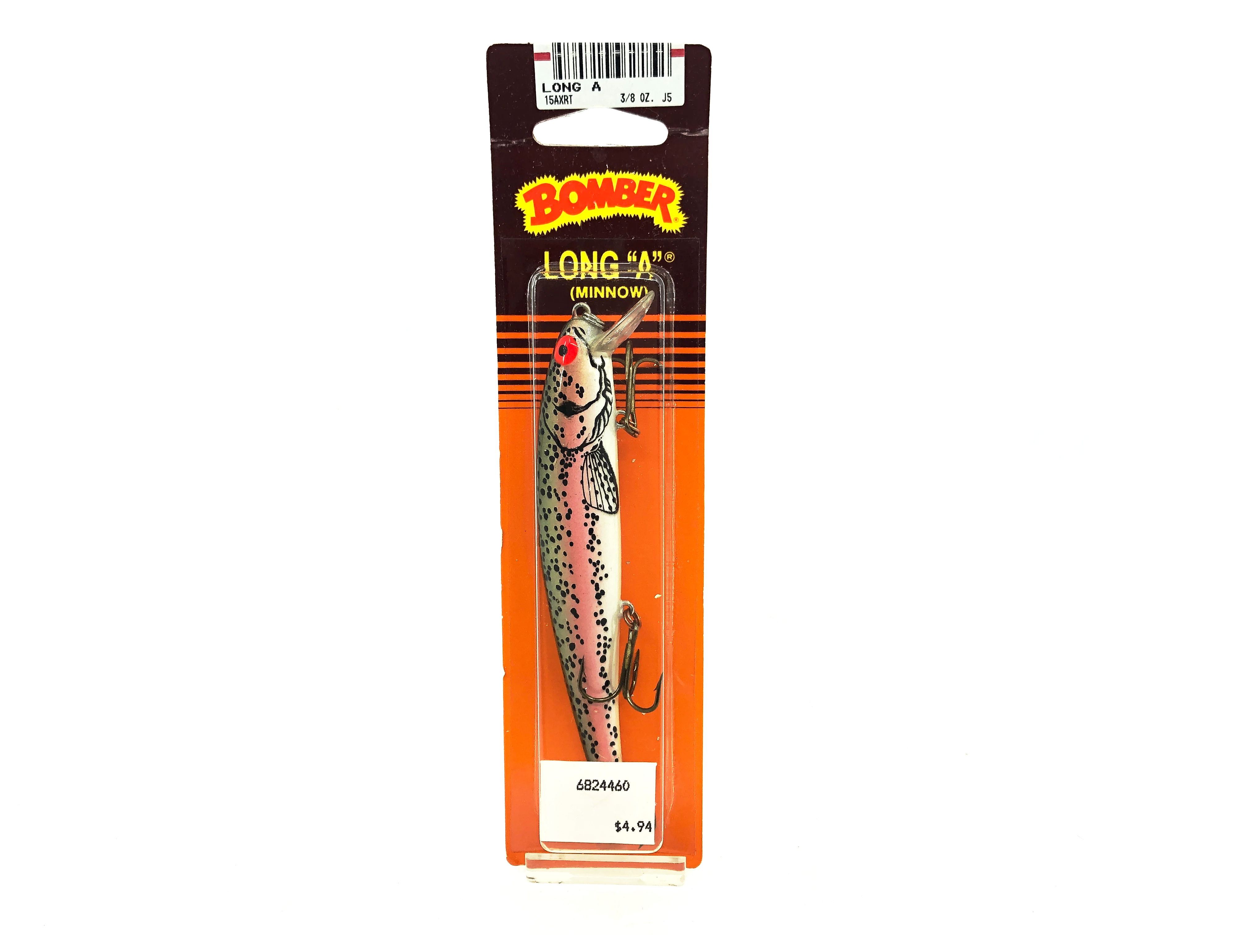Bomber Long A 15A, XRT Rainbow Trout Color on Card – My Bait Shop, LLC