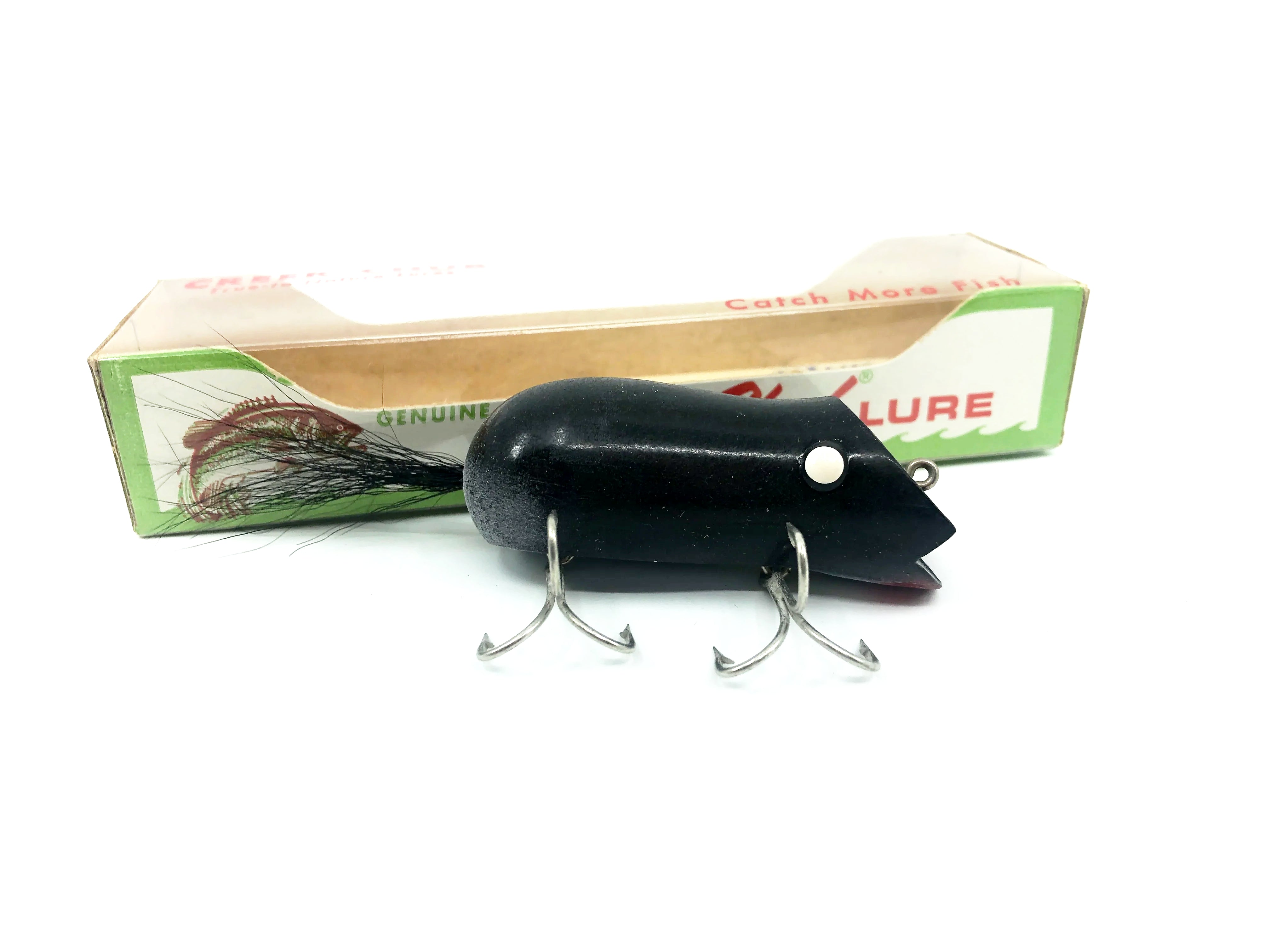 Creek Chub 6580 Mouse, Black Color w/Box – My Bait Shop, LLC