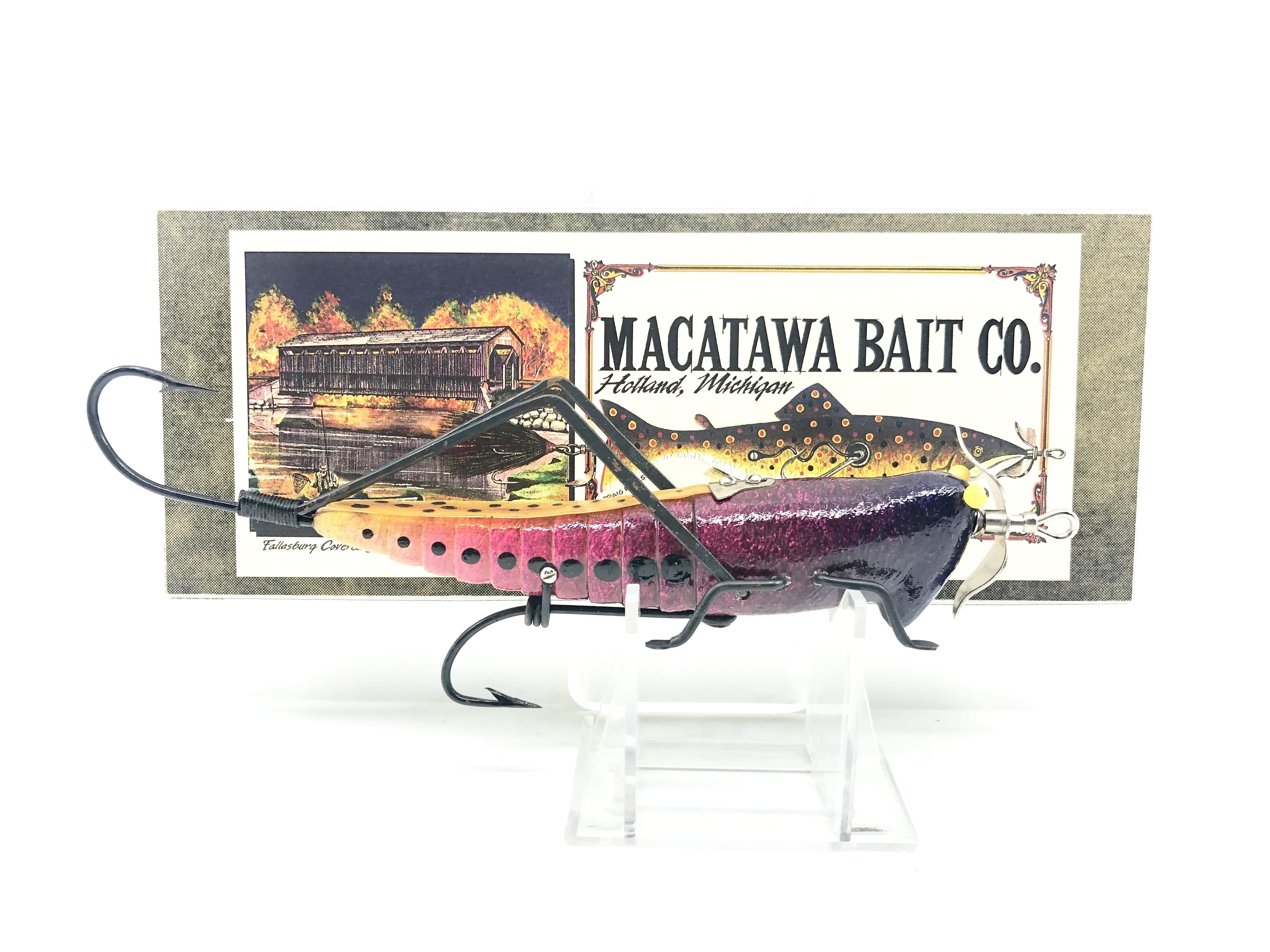 Macatawa Bait Co. Large Muskie Grasshopper Lure w/Box – My Bait Shop, LLC