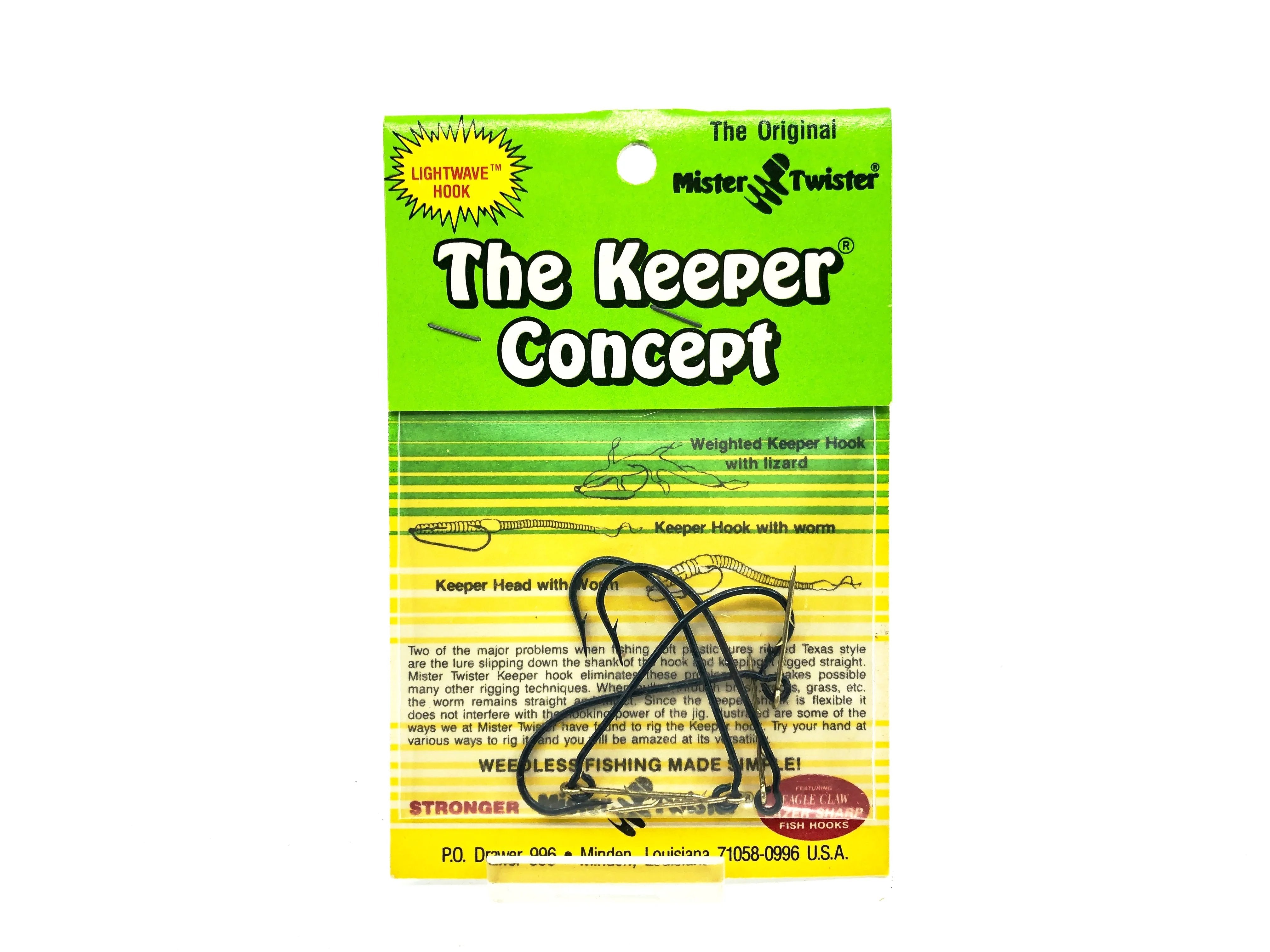 Mister Twister The Keeper Concept, Size 4/0 – My Bait Shop, LLC