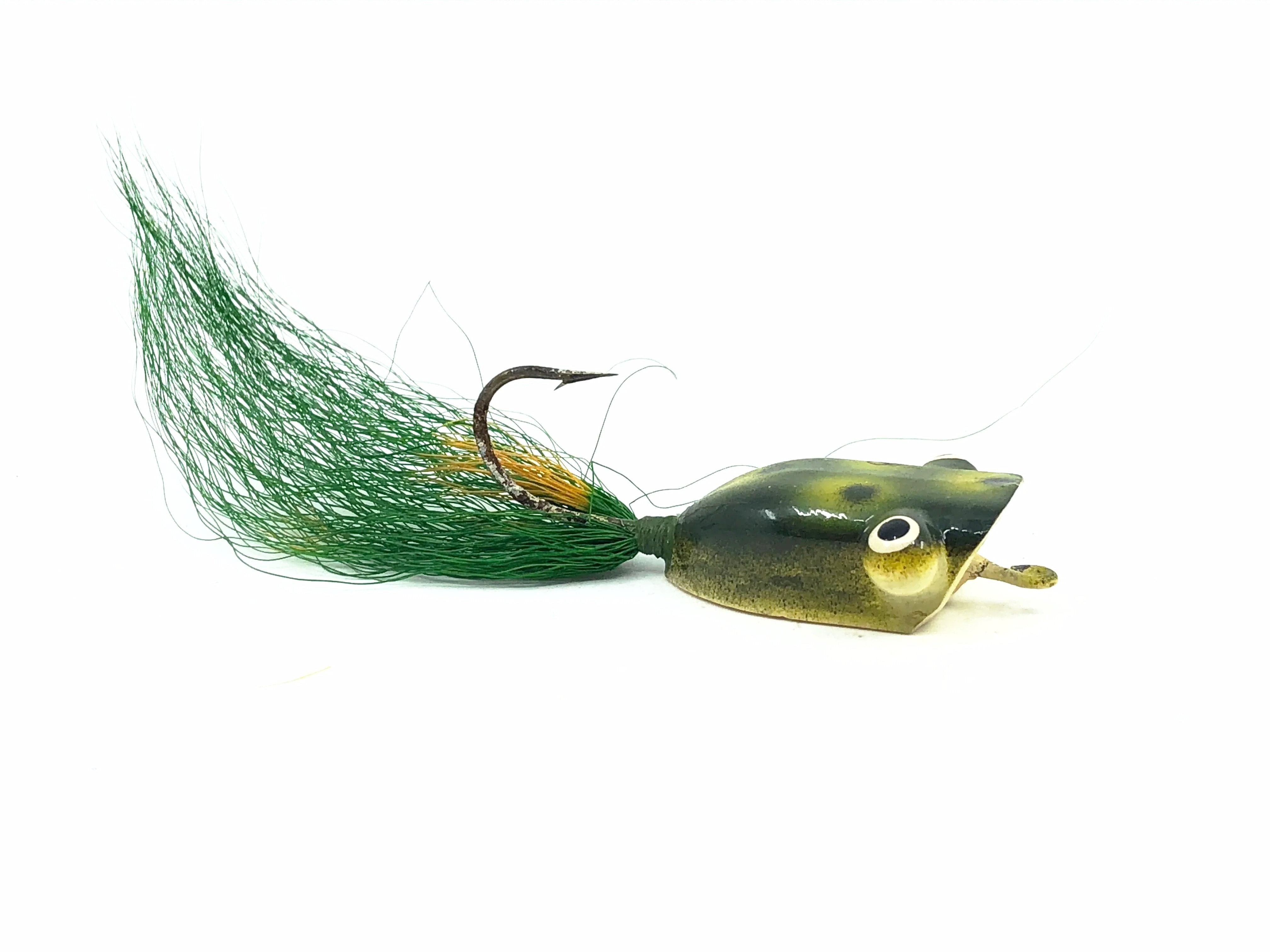 Weber Dylite Weedless Flyrod Frog, Green Frog Color – My Bait Shop, LLC