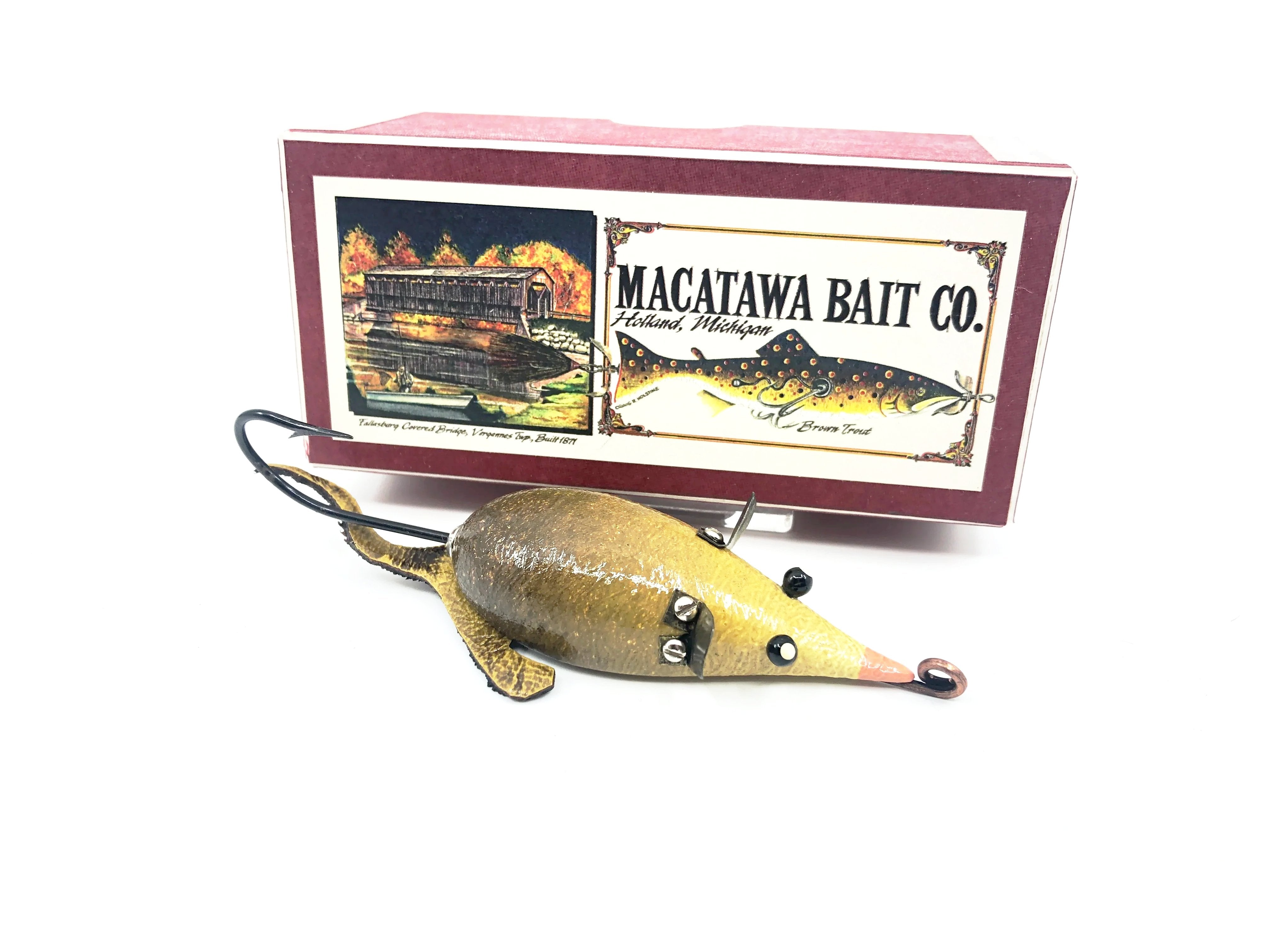 Macatawa Bait Co. Mouse Lure w/Box - Signed! – My Bait Shop, LLC