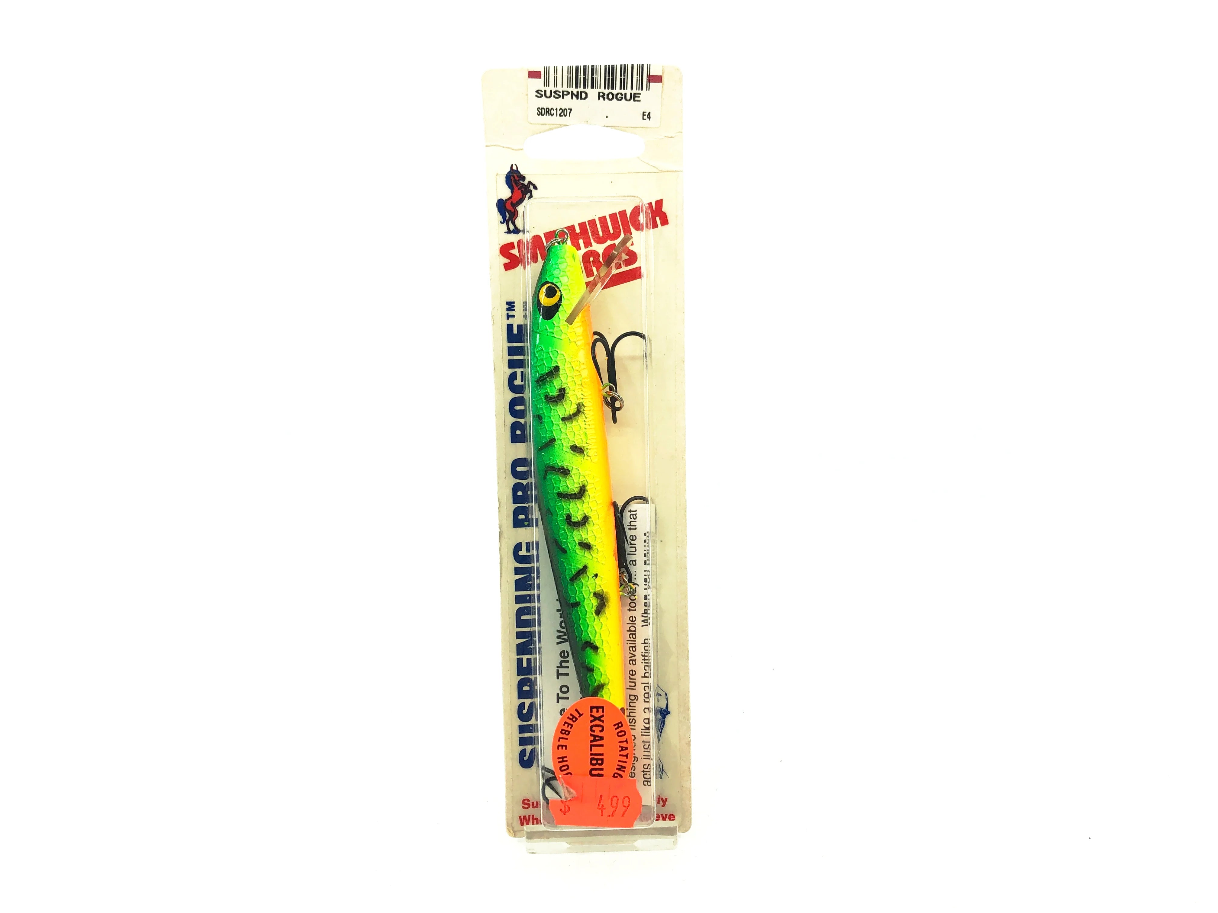 Smithwick Suspending Rogue Firetiger Color New on Card – My Bait Shop, LLC