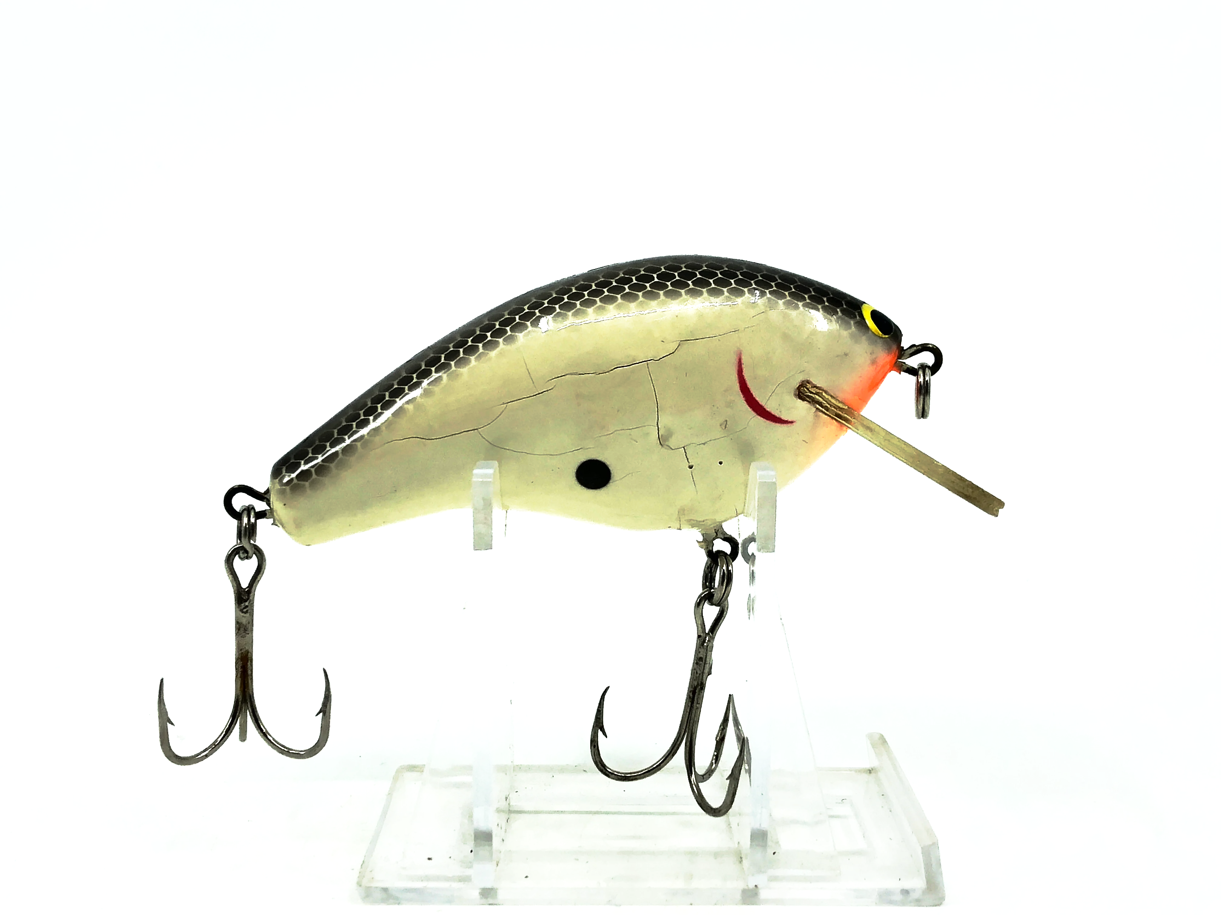 Bagley Balsa BB3 BB3-04 Black on White Shad Color – My Bait Shop, LLC