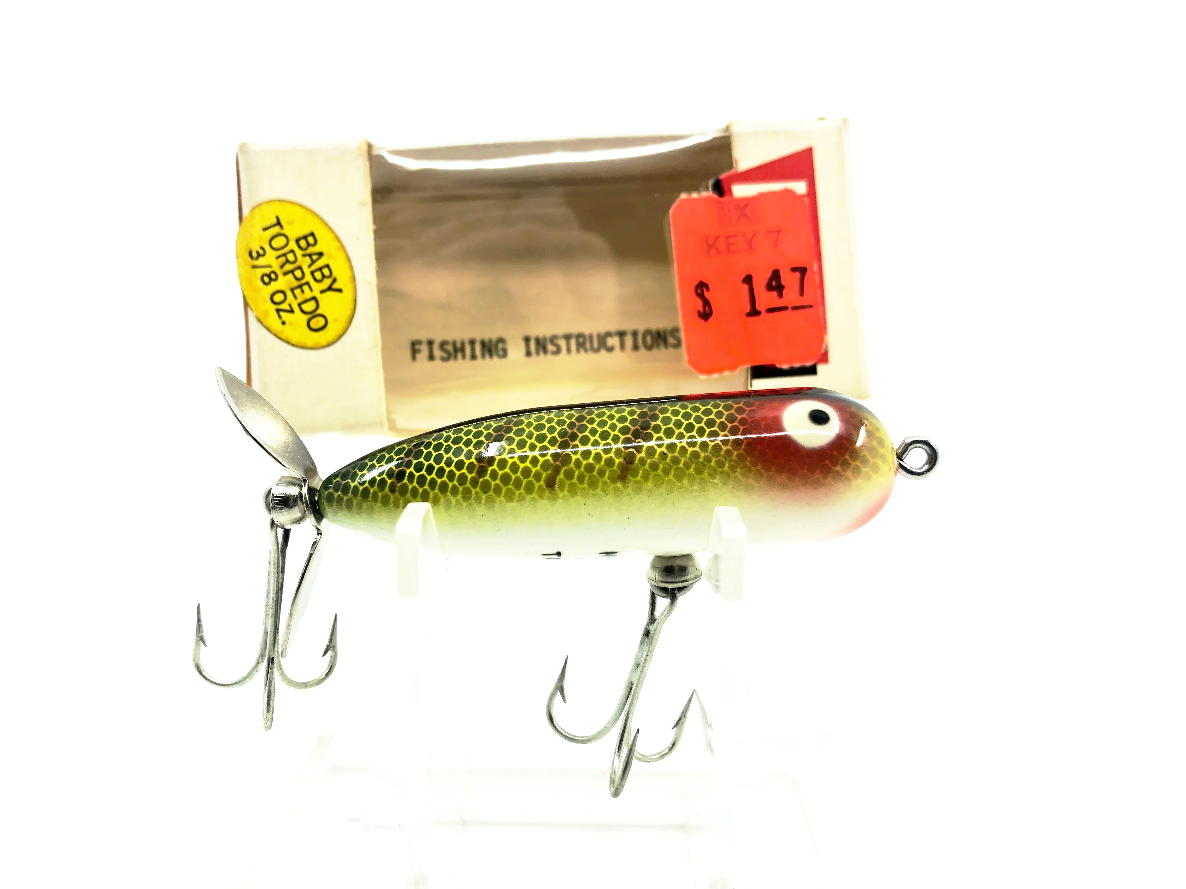 Heddon Baby Torpedo 361, L Perch Color w/Box – My Bait Shop, LLC