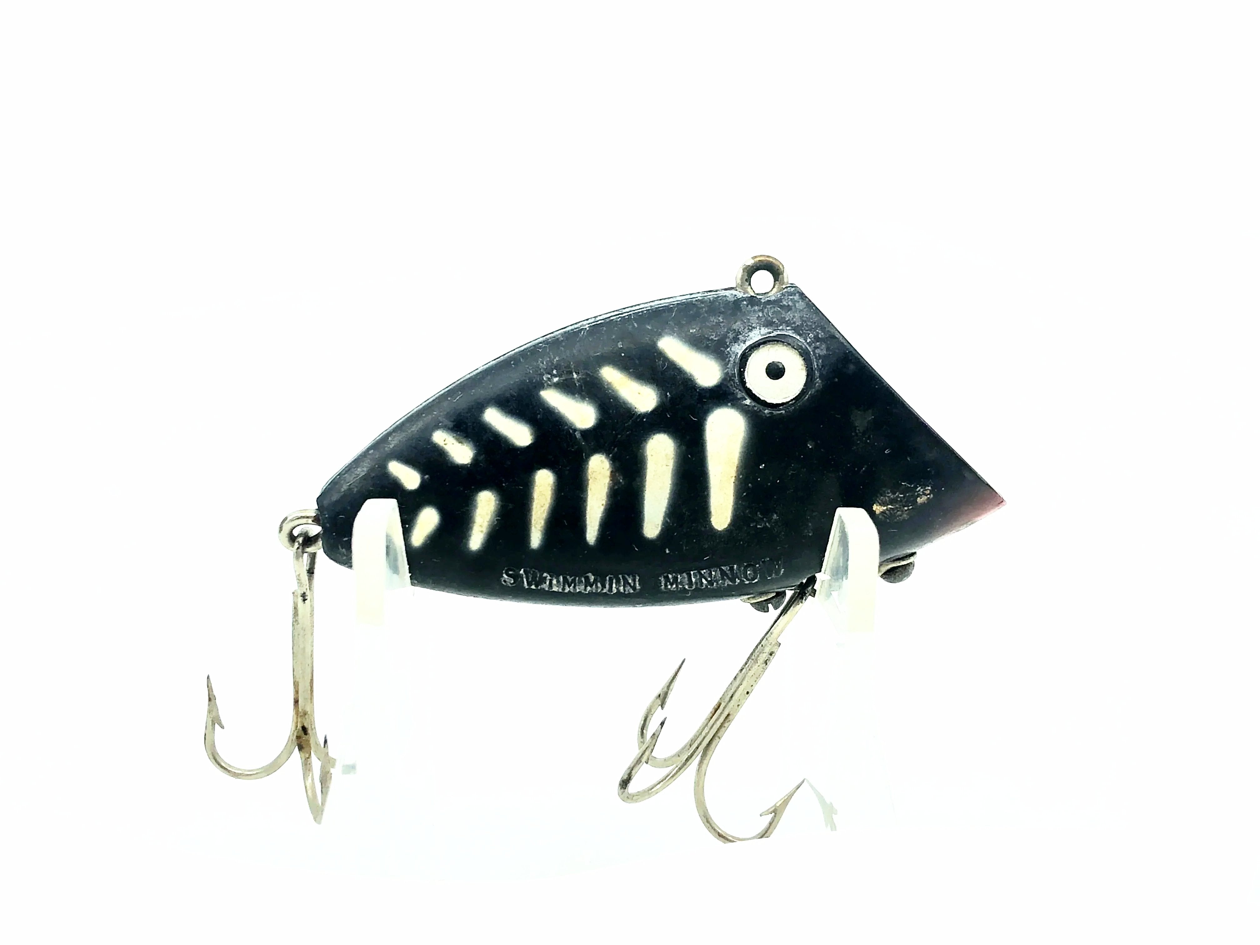 Tackle Industries Swimmin Minnow White Ribs/Black Color – My Bait Shop, LLC