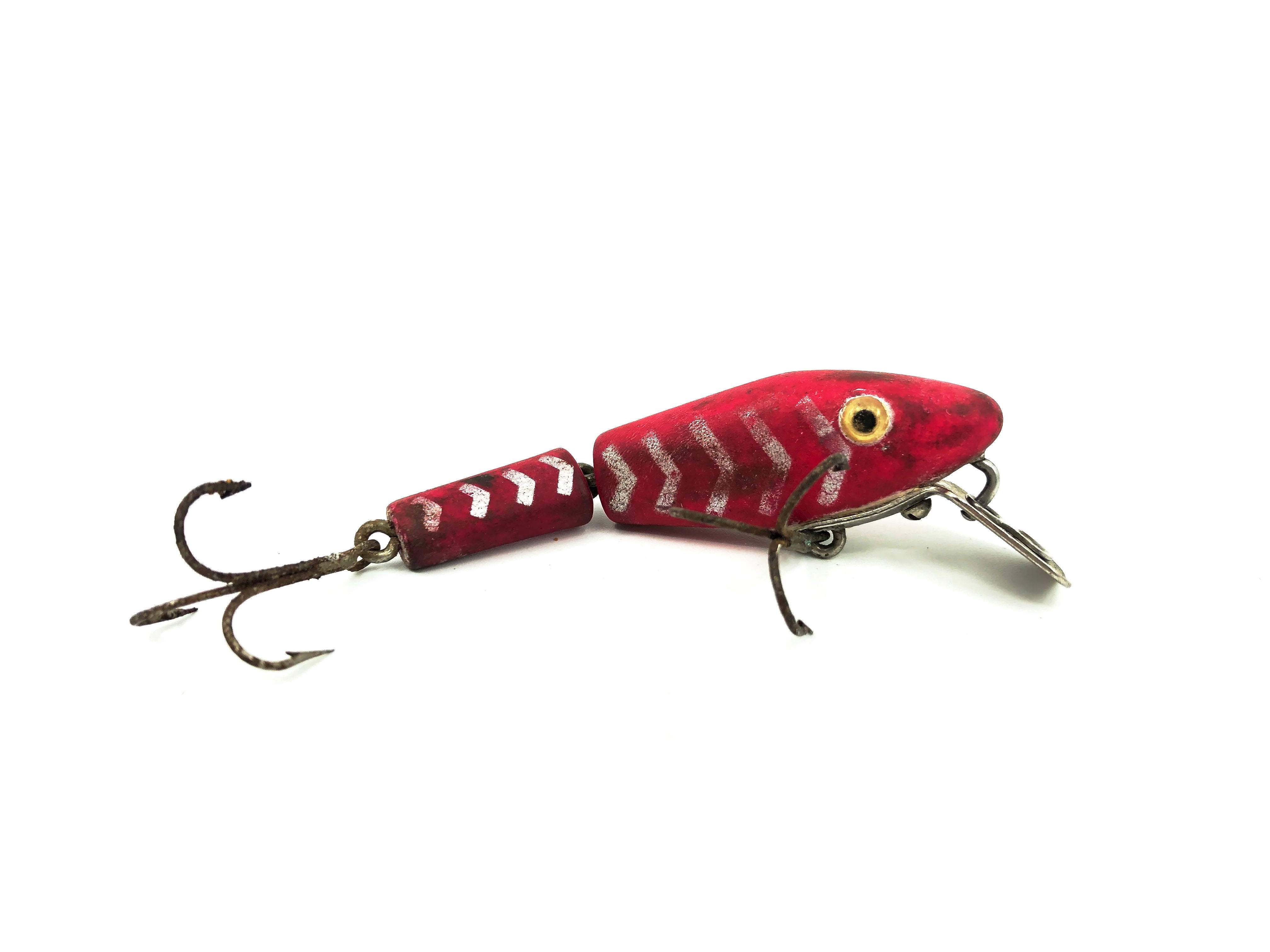 L & S Minnow Bass-Master Model 15, Fluorescent Pink/Silver Rib Color ...