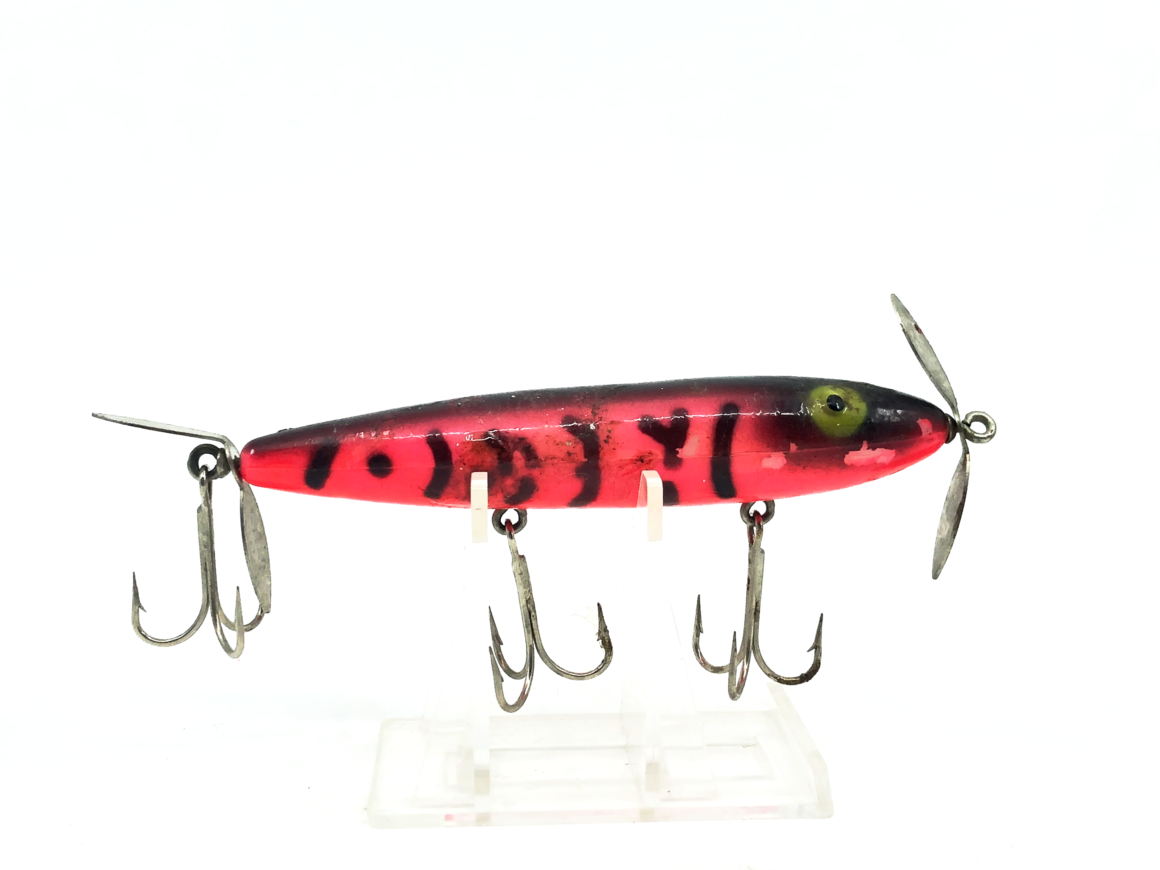 Torpedo Bait, Fluorescent Red/Black Marks Color – My Bait Shop, LLC