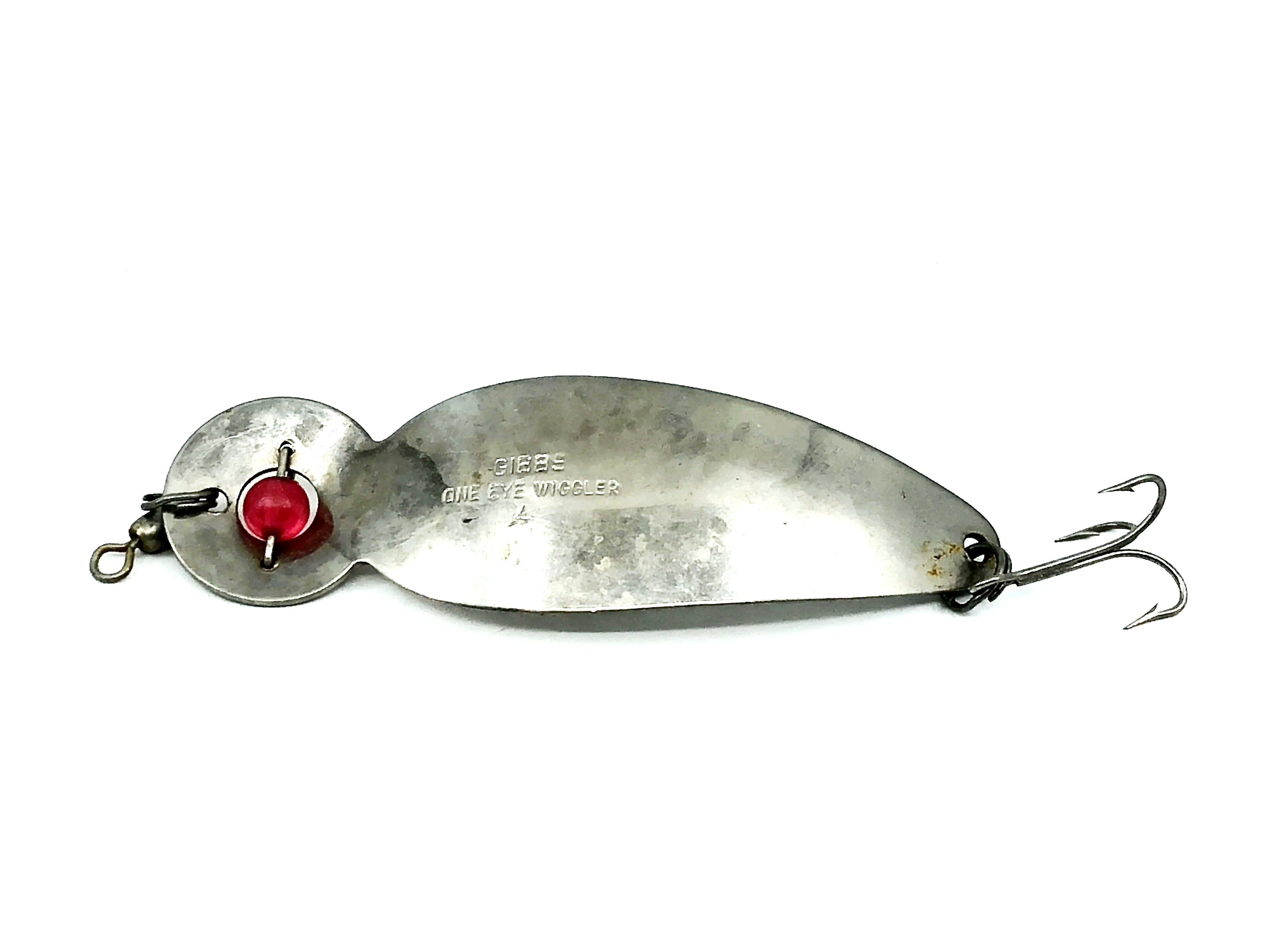 Gibbs One Eye Wiggler #4, Silver Flitter Color – My Bait Shop, LLC