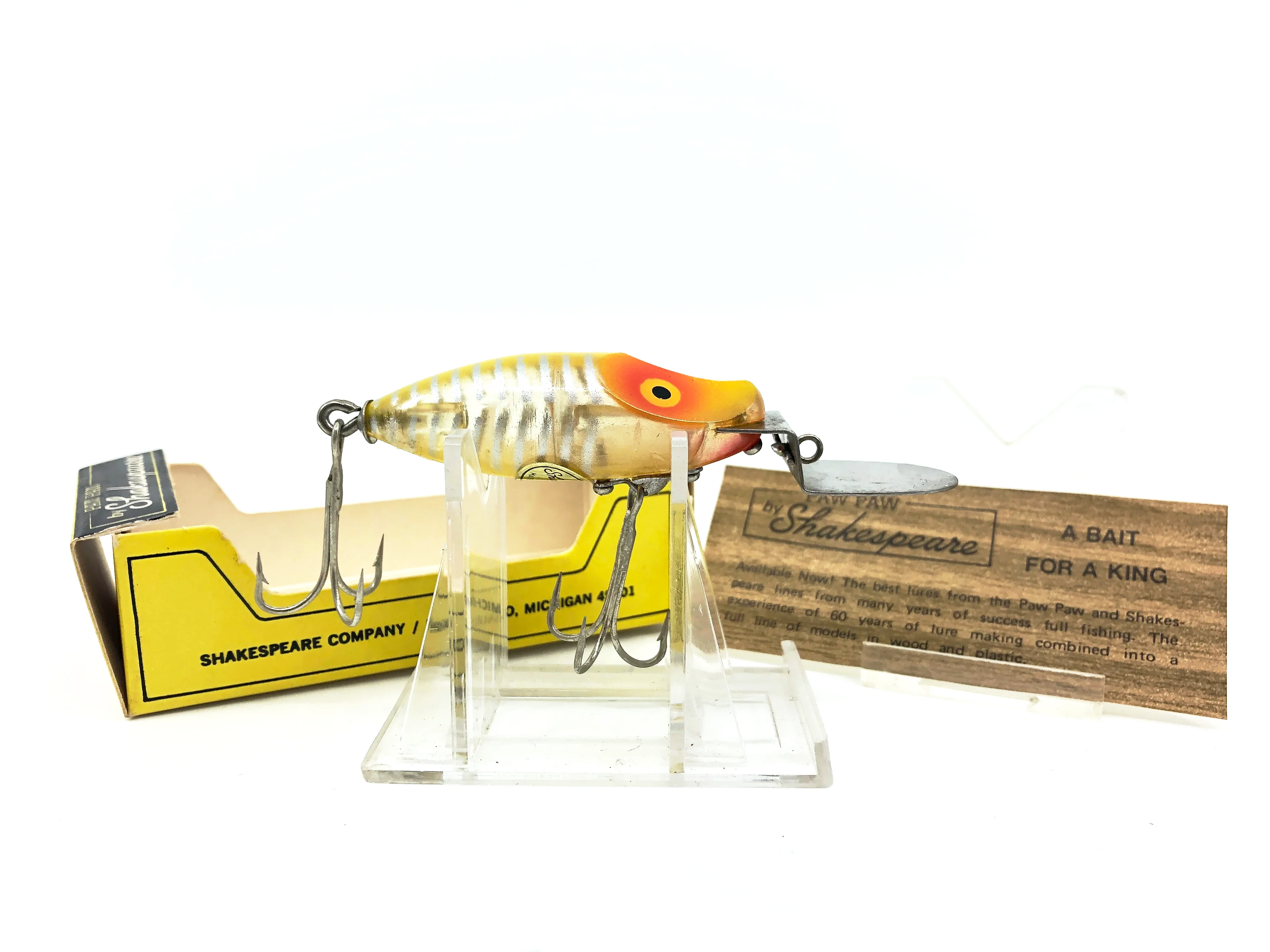 Paw Paw by Shakespeare Deeper Dan II, Yellow Shore Minnow Color – My ...