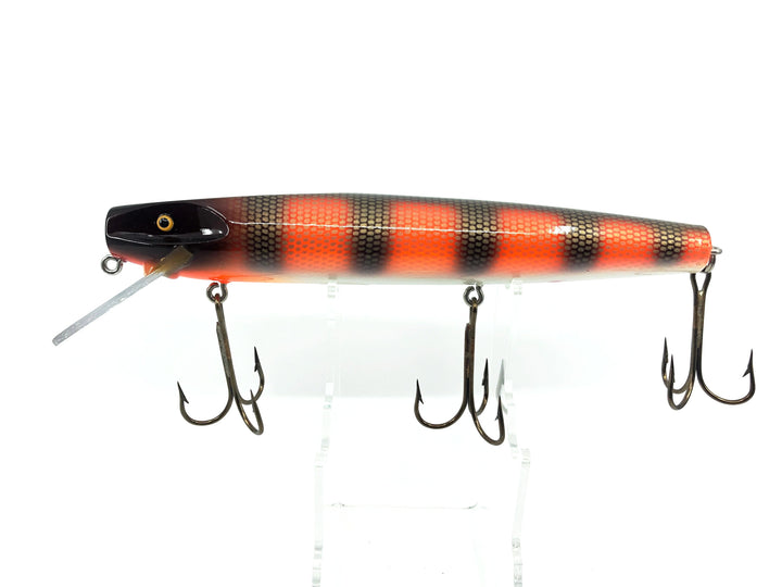 Wiley 9" Musky King Straight Lure, Orange Perch Color – My Bait Shop, LLC