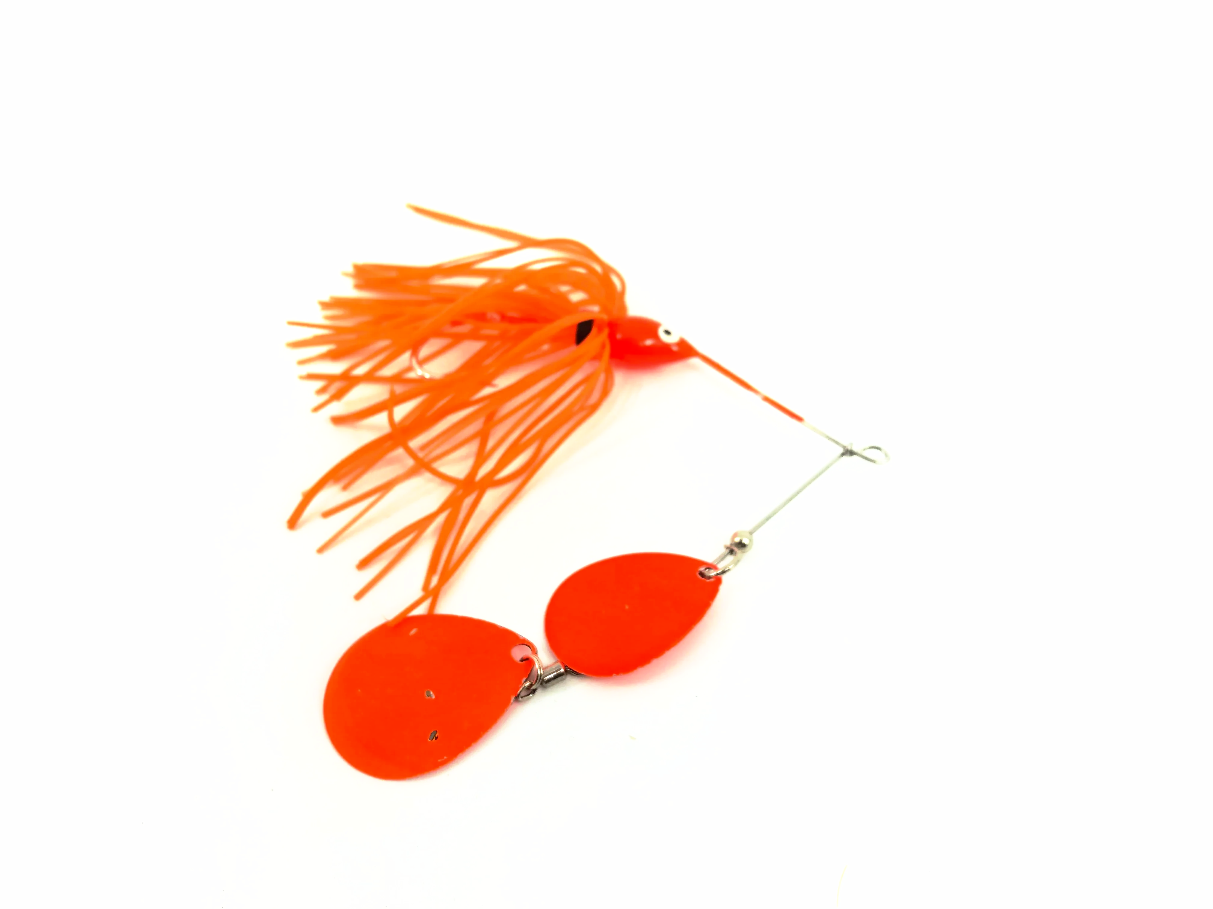 Tandem Spinner Bait Fluorescent Orange Color – My Bait Shop, LLC