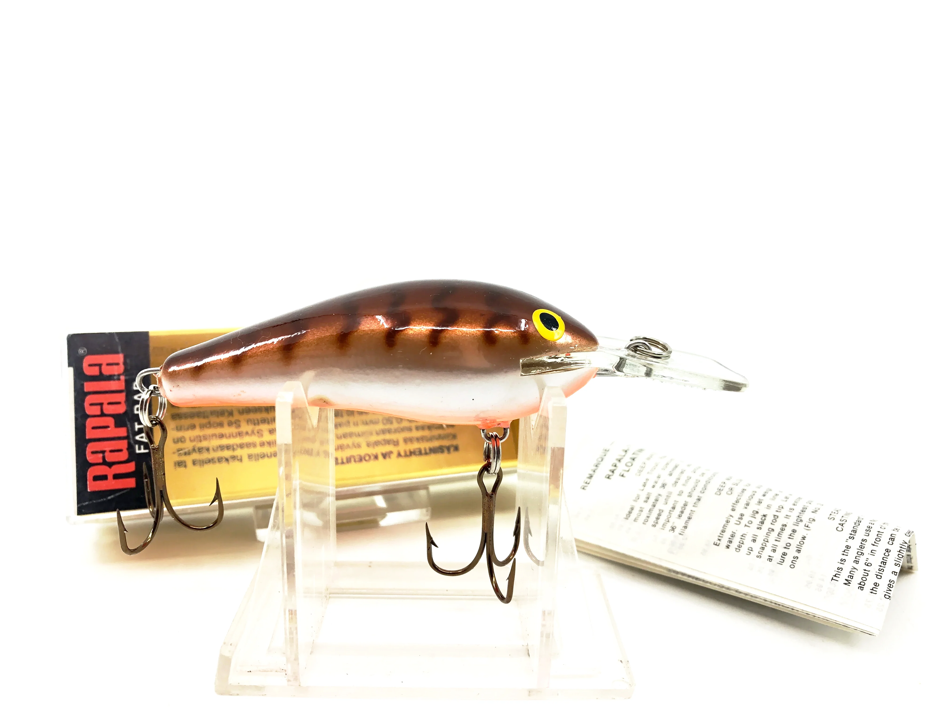 Rapala Fat Rap FR-7, CW Crawdad Color with Box – My Bait Shop, LLC