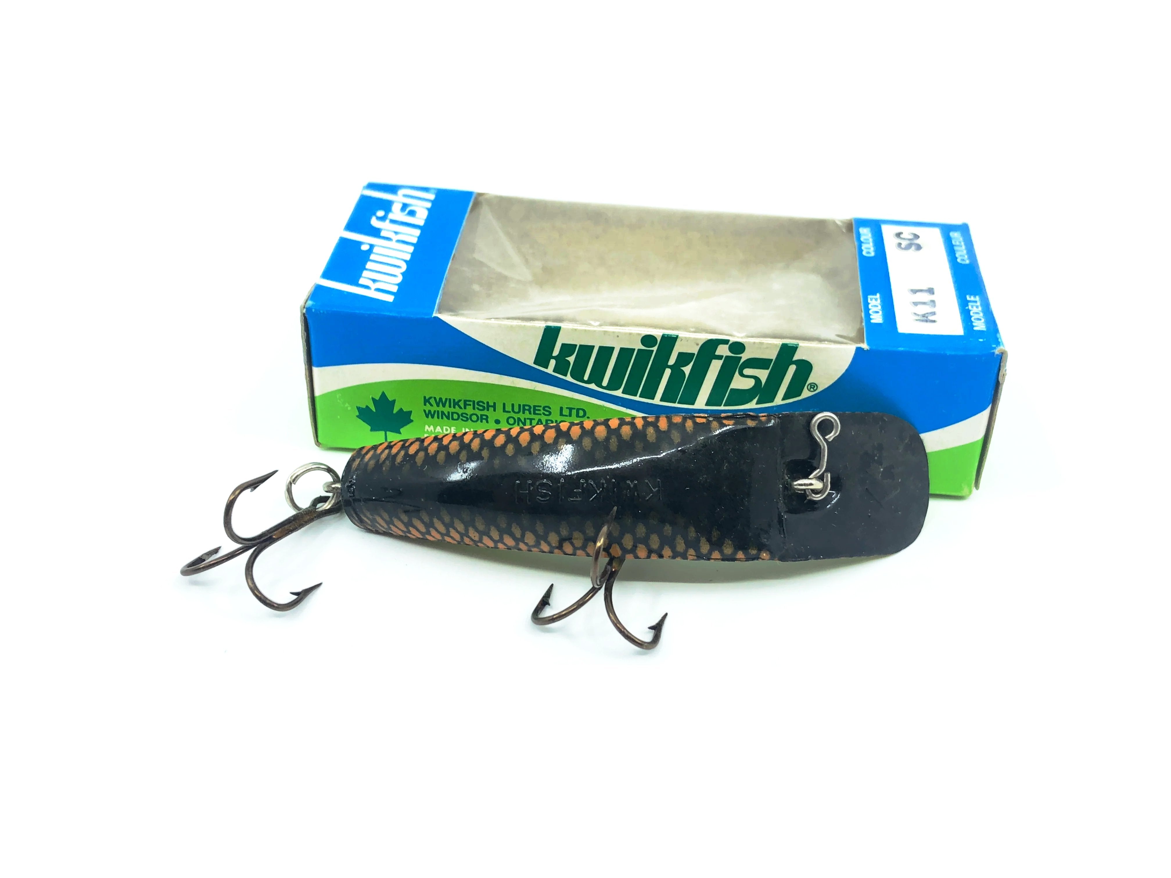 Kwikfish K11 SC Orange Scale Color in Box New Old Stock – My Bait Shop, LLC