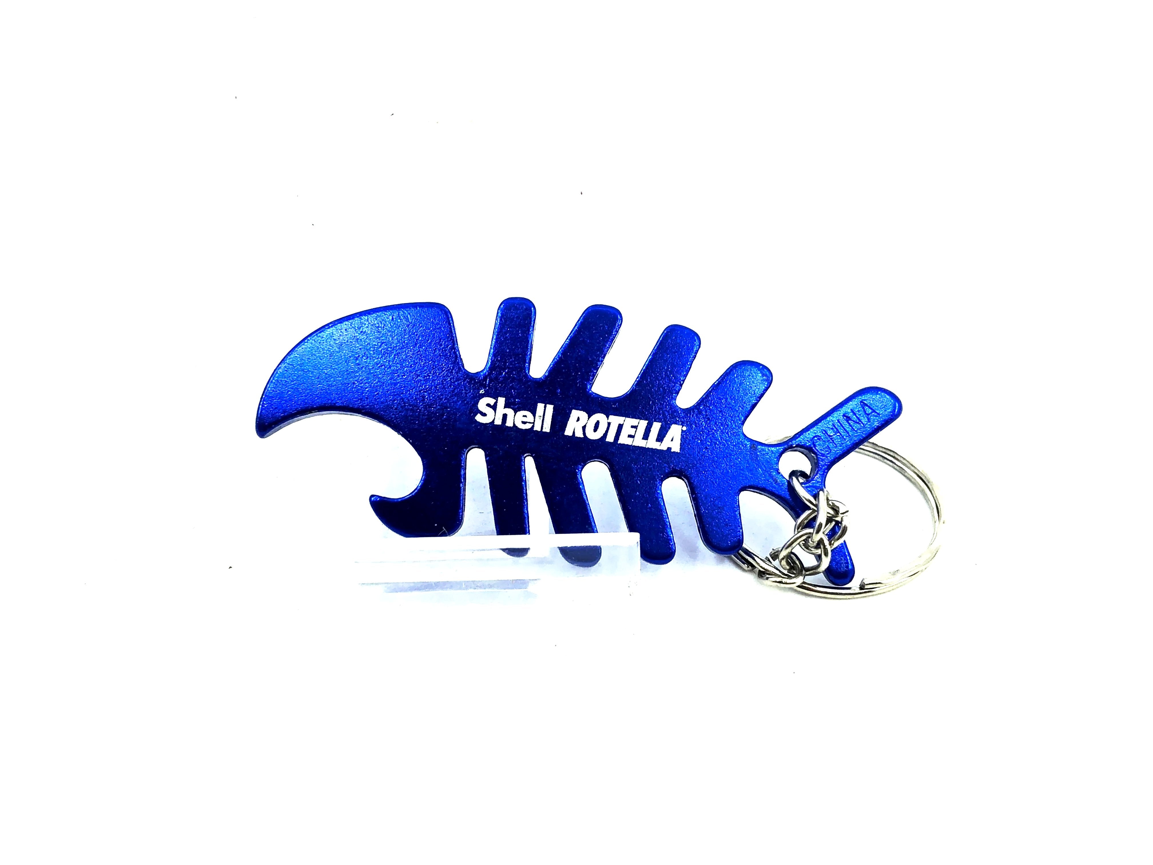 Shell Rotella Fish Bones Shaped Can Opener Keychain – My Bait Shop, LLC
