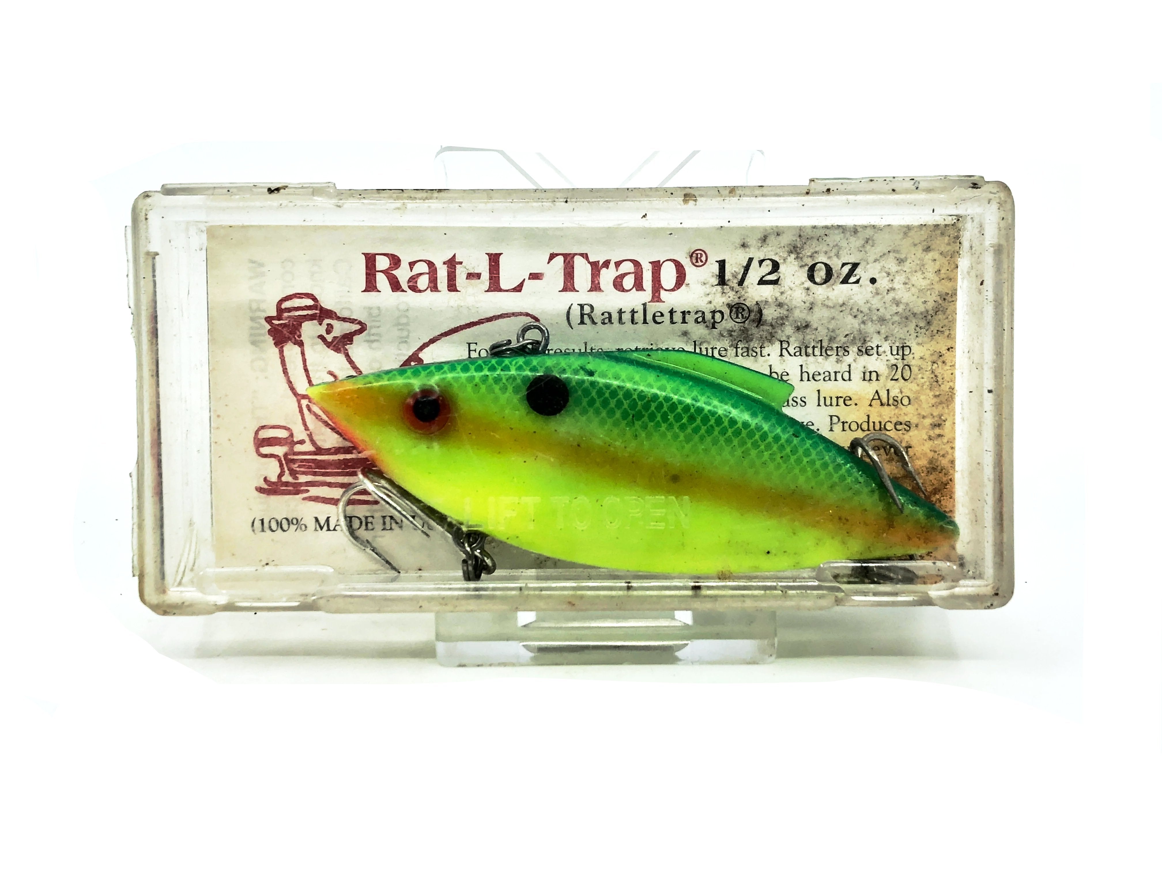 Bill Lewis Rat-L-Trap, #56 Watermelon Color with Box – My Bait Shop, LLC