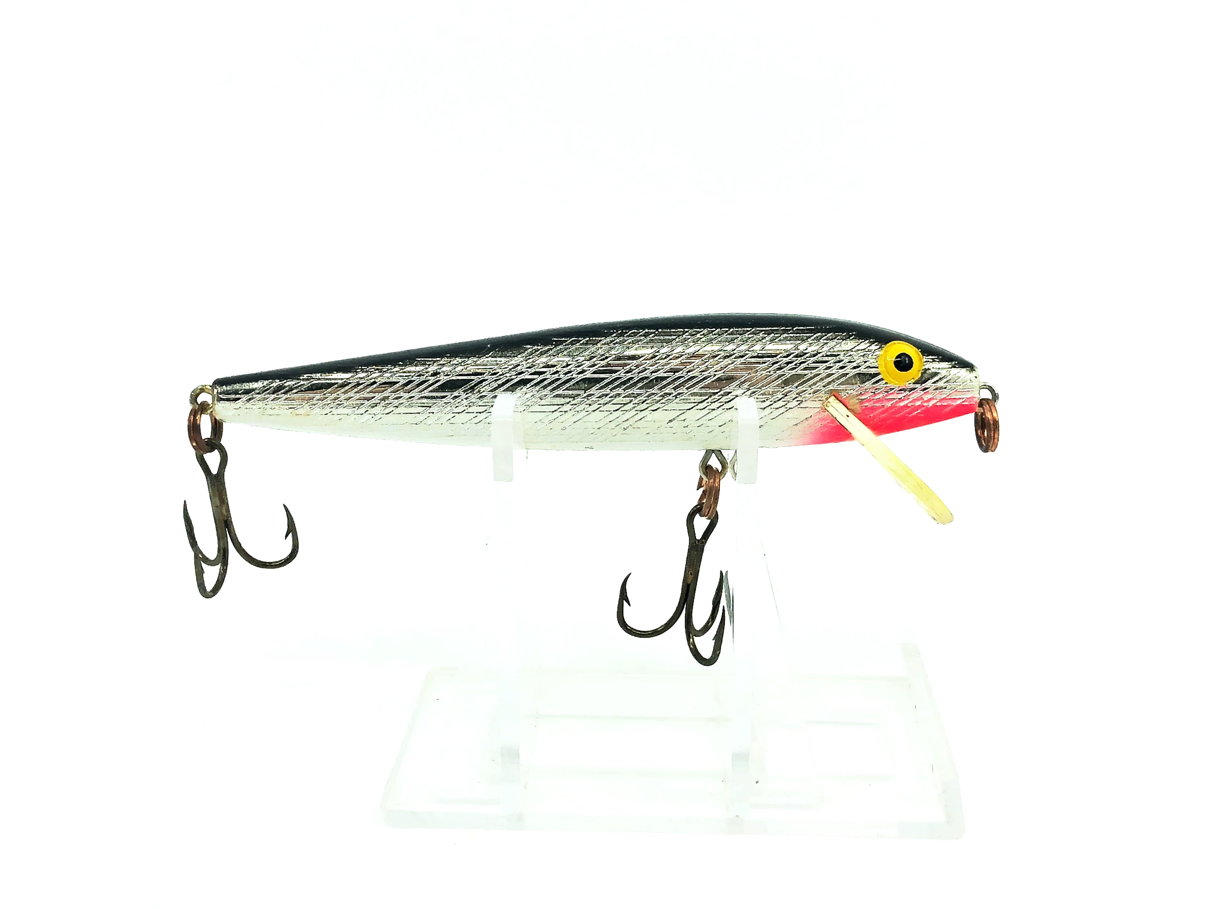 Rebel Floating Minnow F10, #01 Silver/Black Back Color – My Bait Shop, LLC