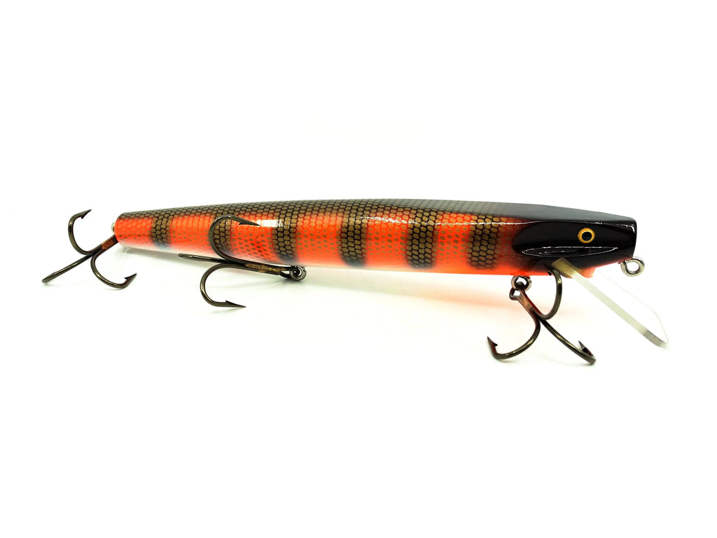Wiley 9" Musky King Straight Lure, Orange Perch Color – My Bait Shop, LLC