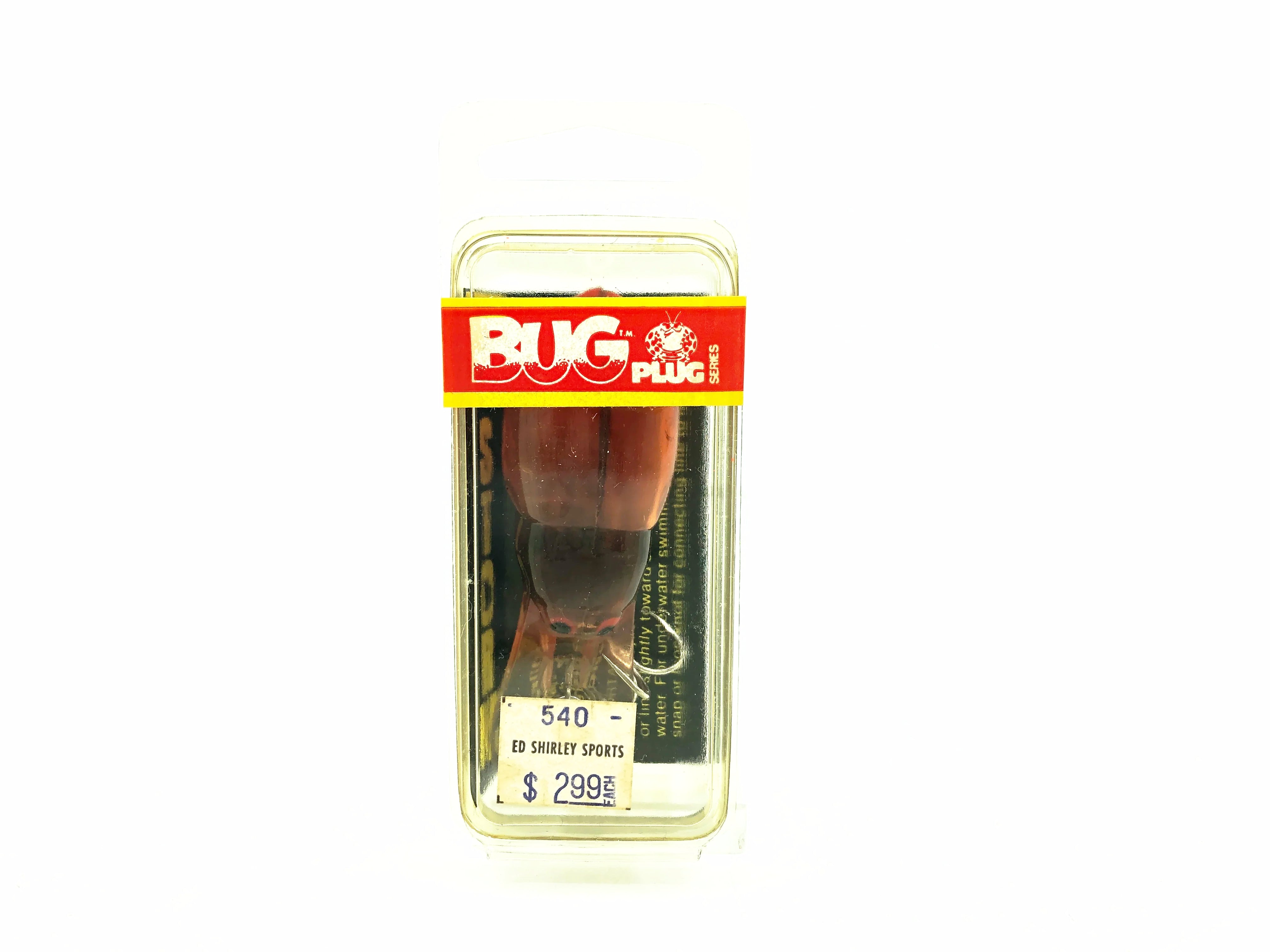 Storm Bug Plug AK90, June Bug/Red Belly Color w/Box – My Bait Shop, LLC