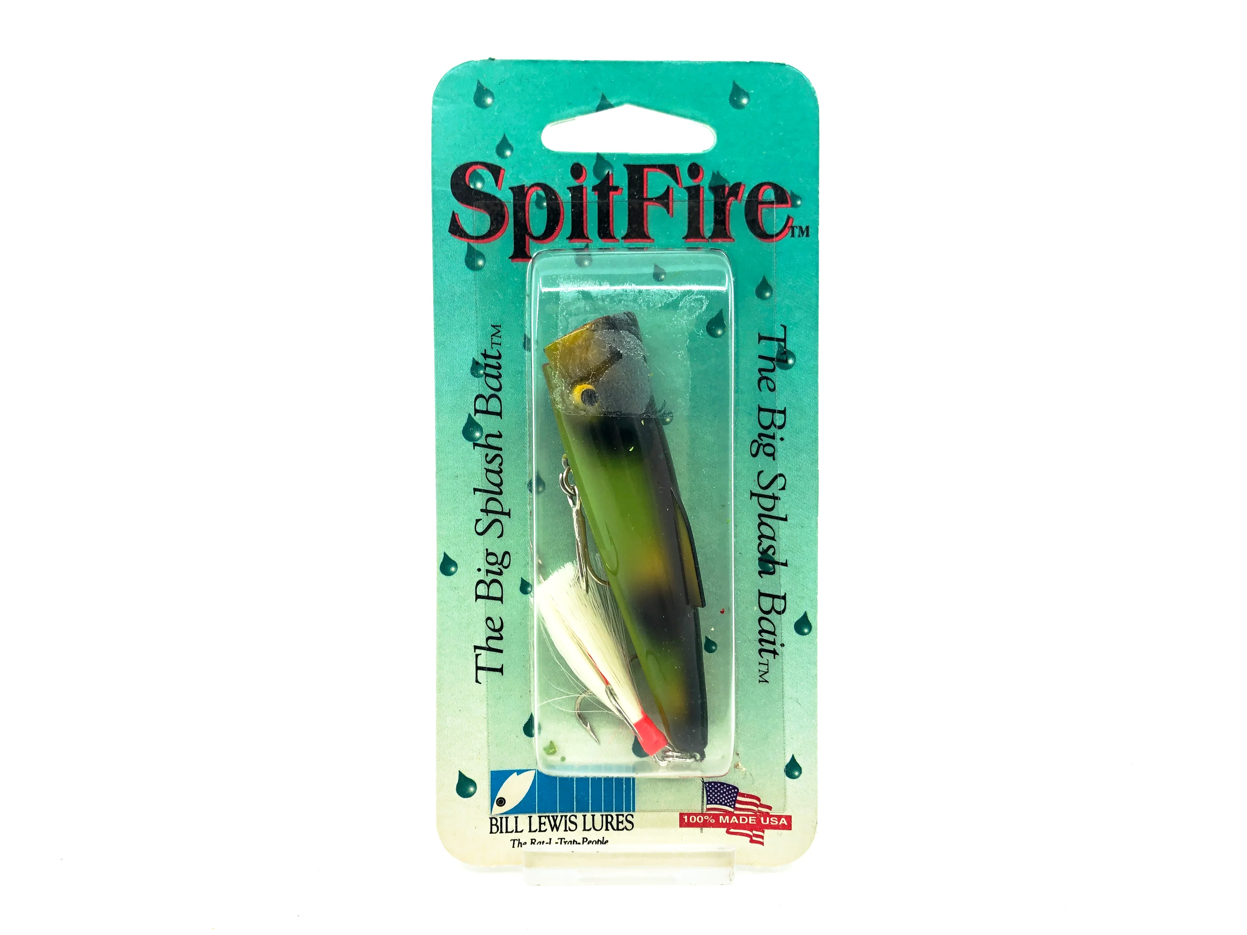 Bill Lewis Spitfire, #101 Frog Color on Card – My Bait Shop, LLC