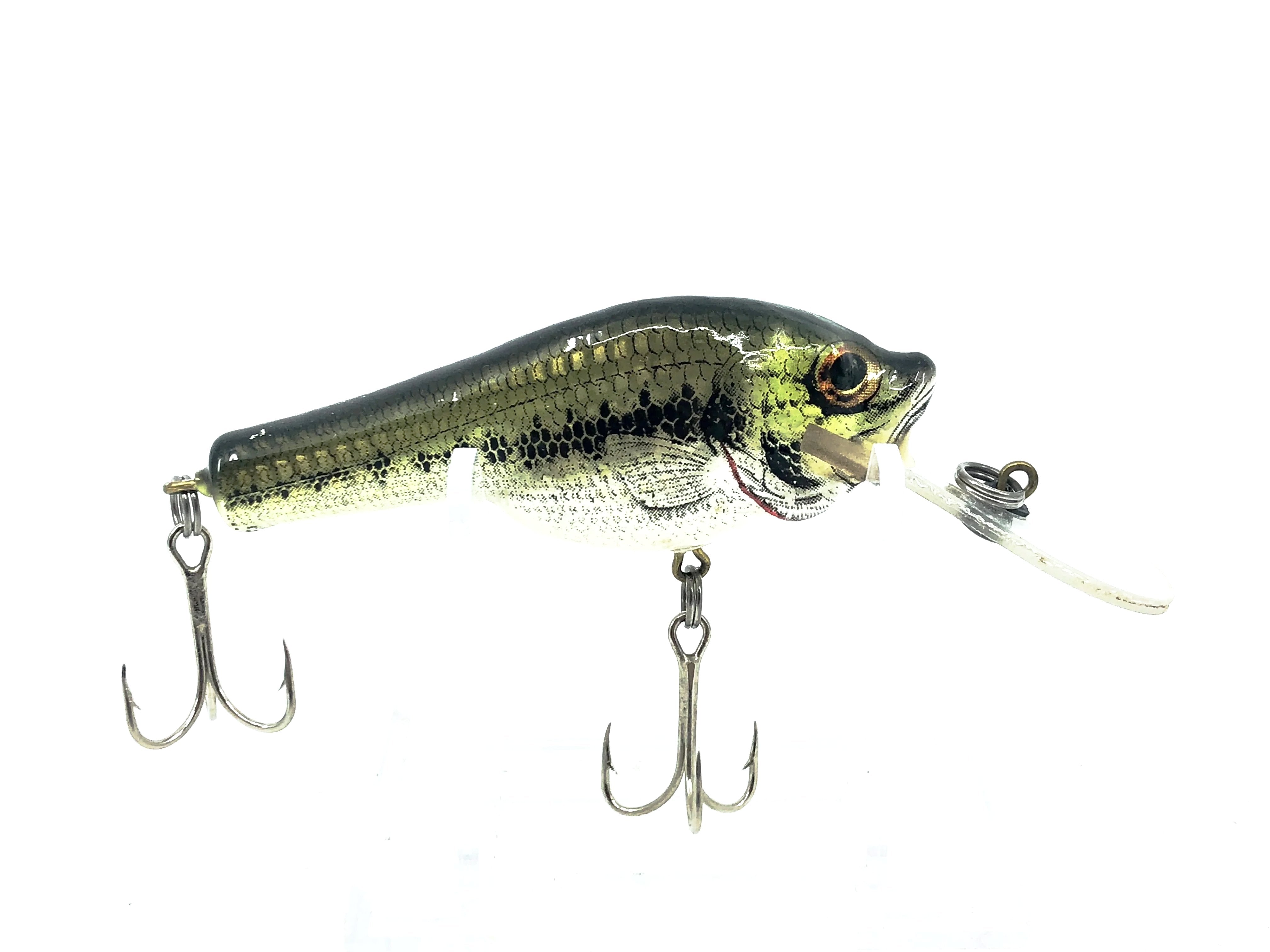 Bagley Small Fry Baby Bass 1DSF2, LB4 Little Bass on White Color – My ...