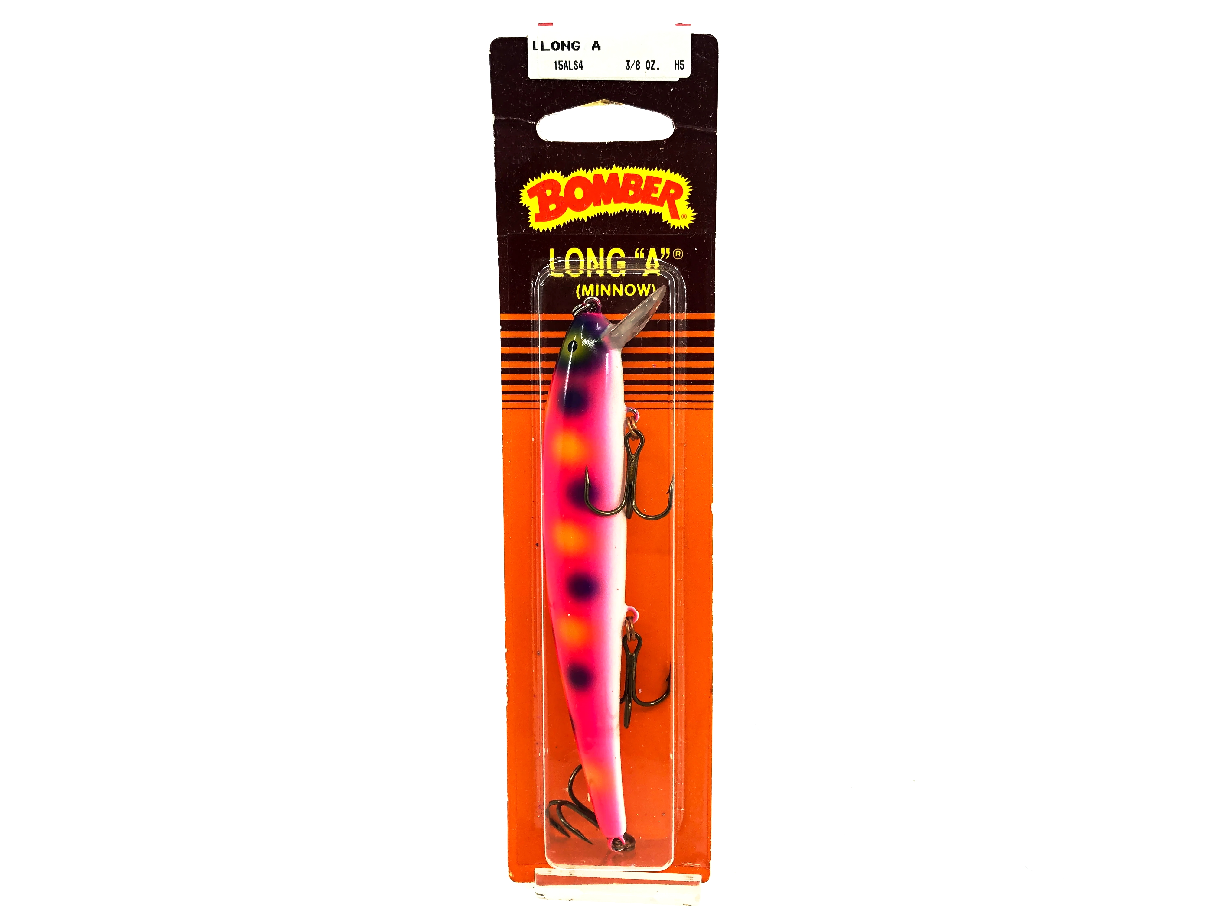 Bomber Long A 15A, Special Order ALS4 Pink Body/White Belly/Yellow and ...