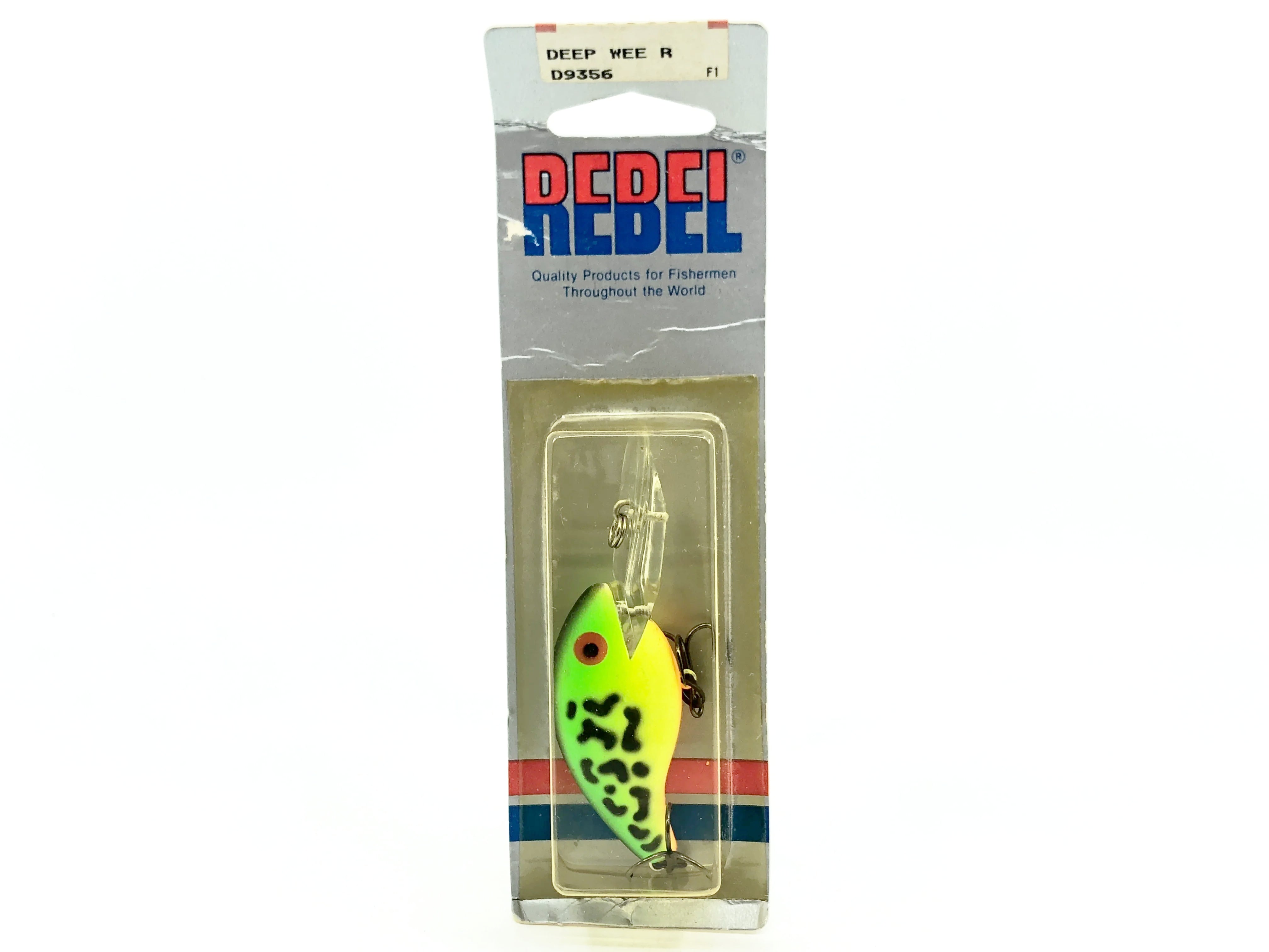 Rebel Deep Wee R, #356 Firetiger Color on Card – My Bait Shop, LLC