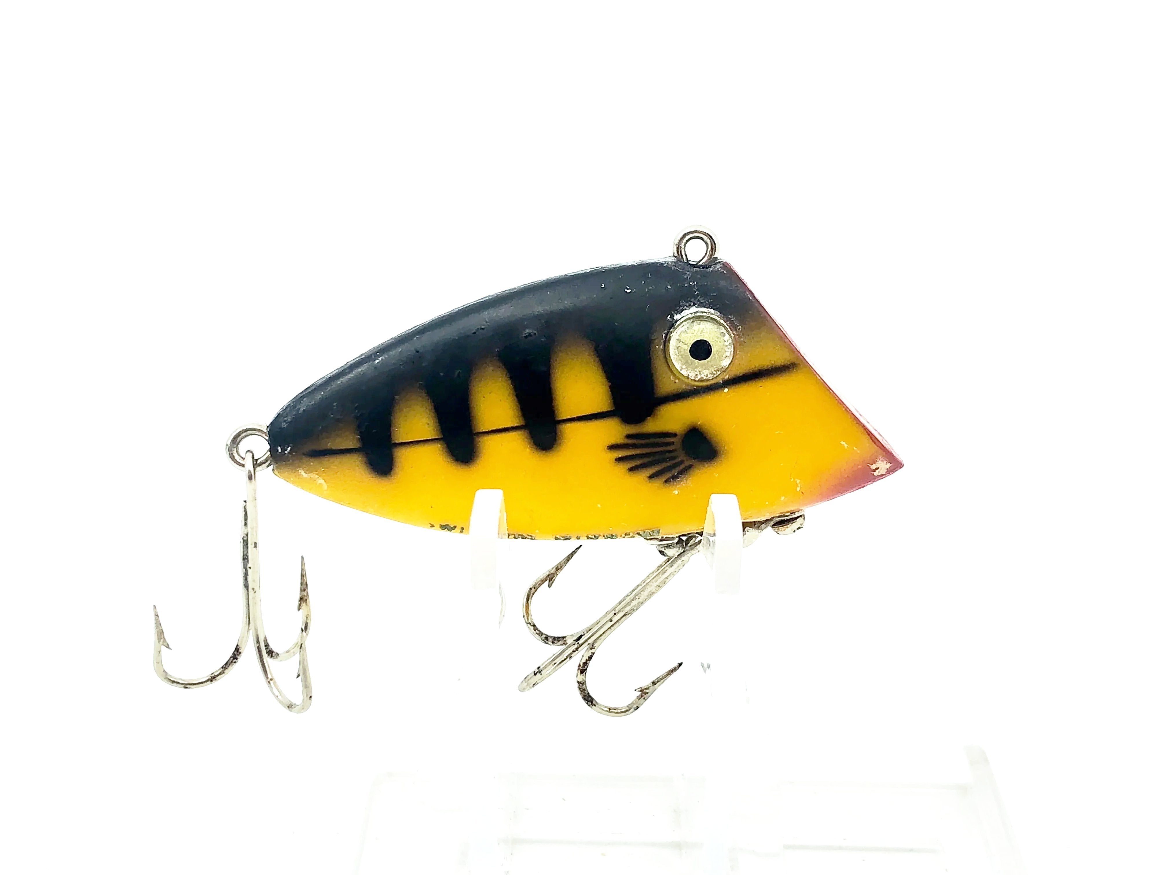 Tackle Industries Swimmin Minnow, Yellow Black Ribs Color – My Bait ...