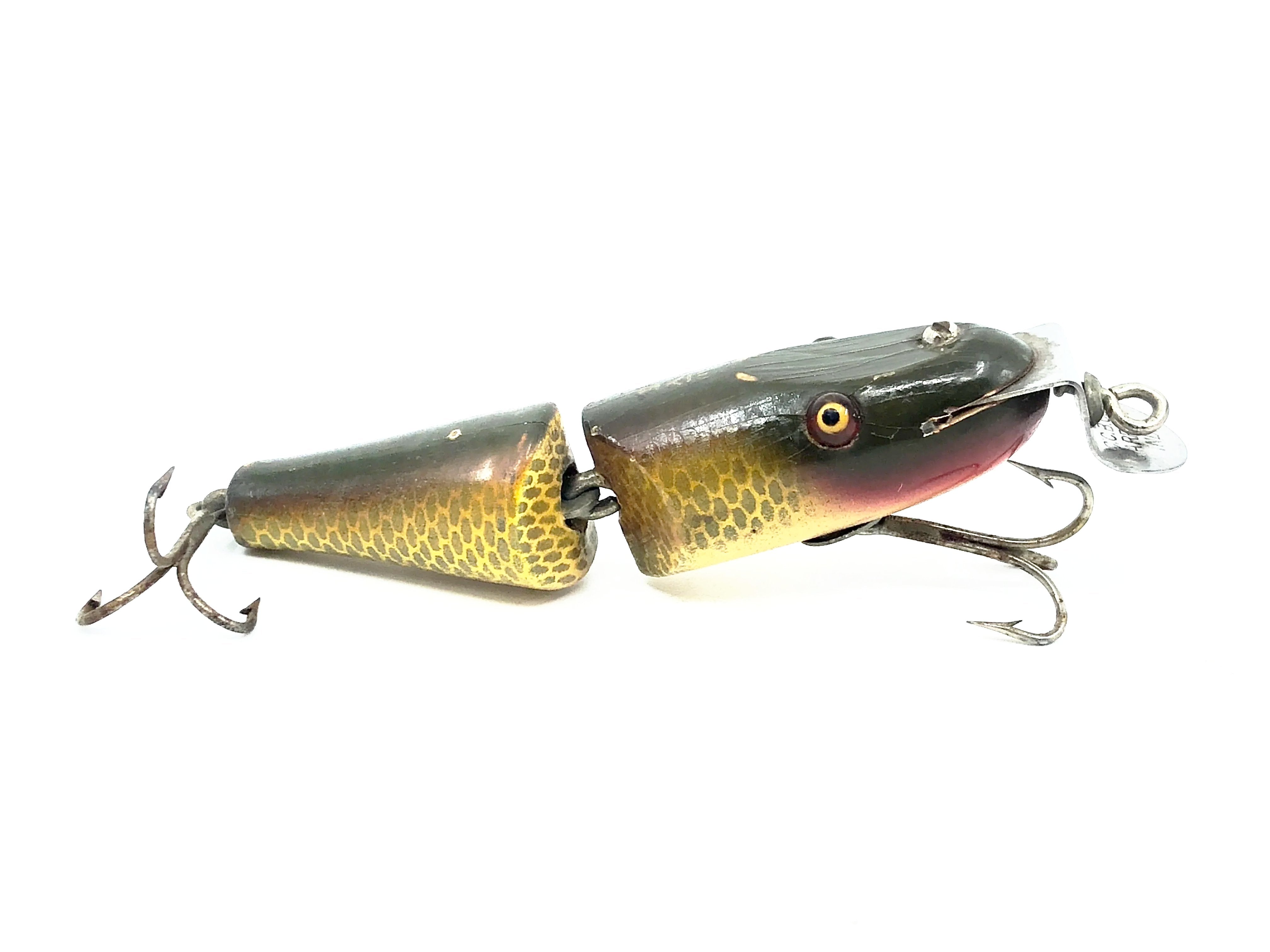 Creek Chub 2700 Baby Jointed Pikie Minnow, Color 2704 Golden Shiner, W ...