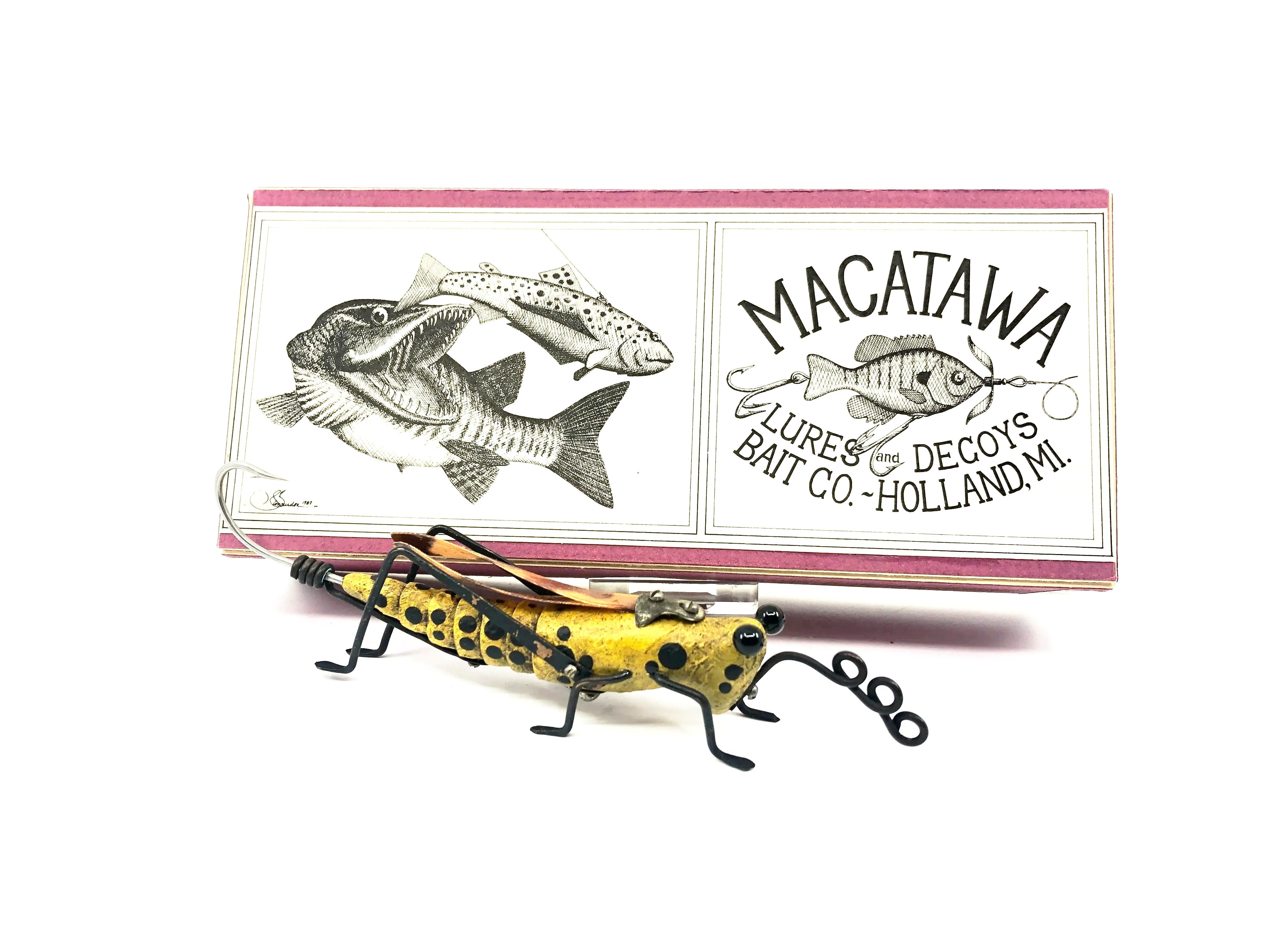 Macatawa Bait Co. Grasshopper Lure w/Box – My Bait Shop, LLC