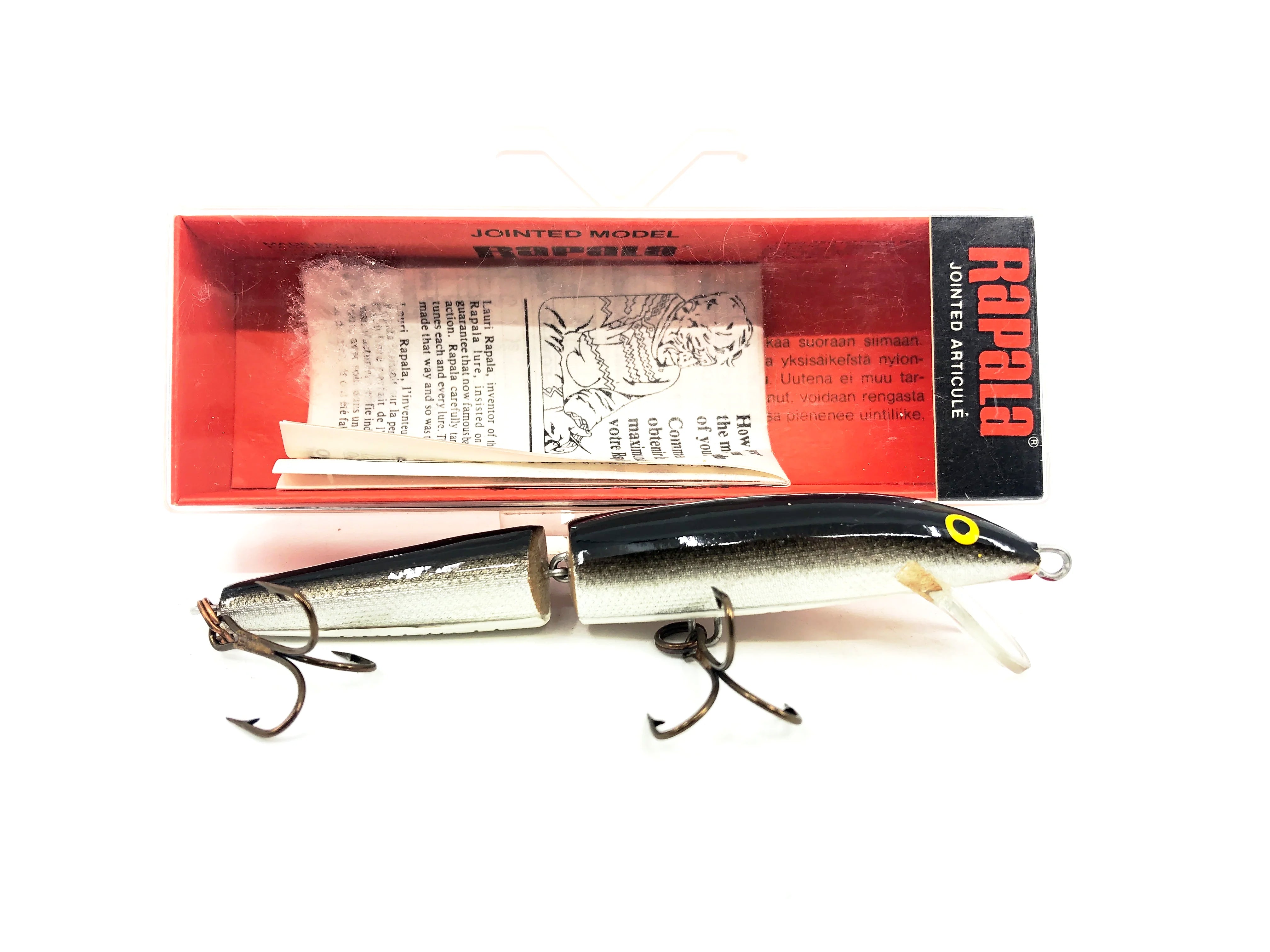 Rapala Jointed Floating Minnow J-11, S Silver Color w/Box – My Bait ...