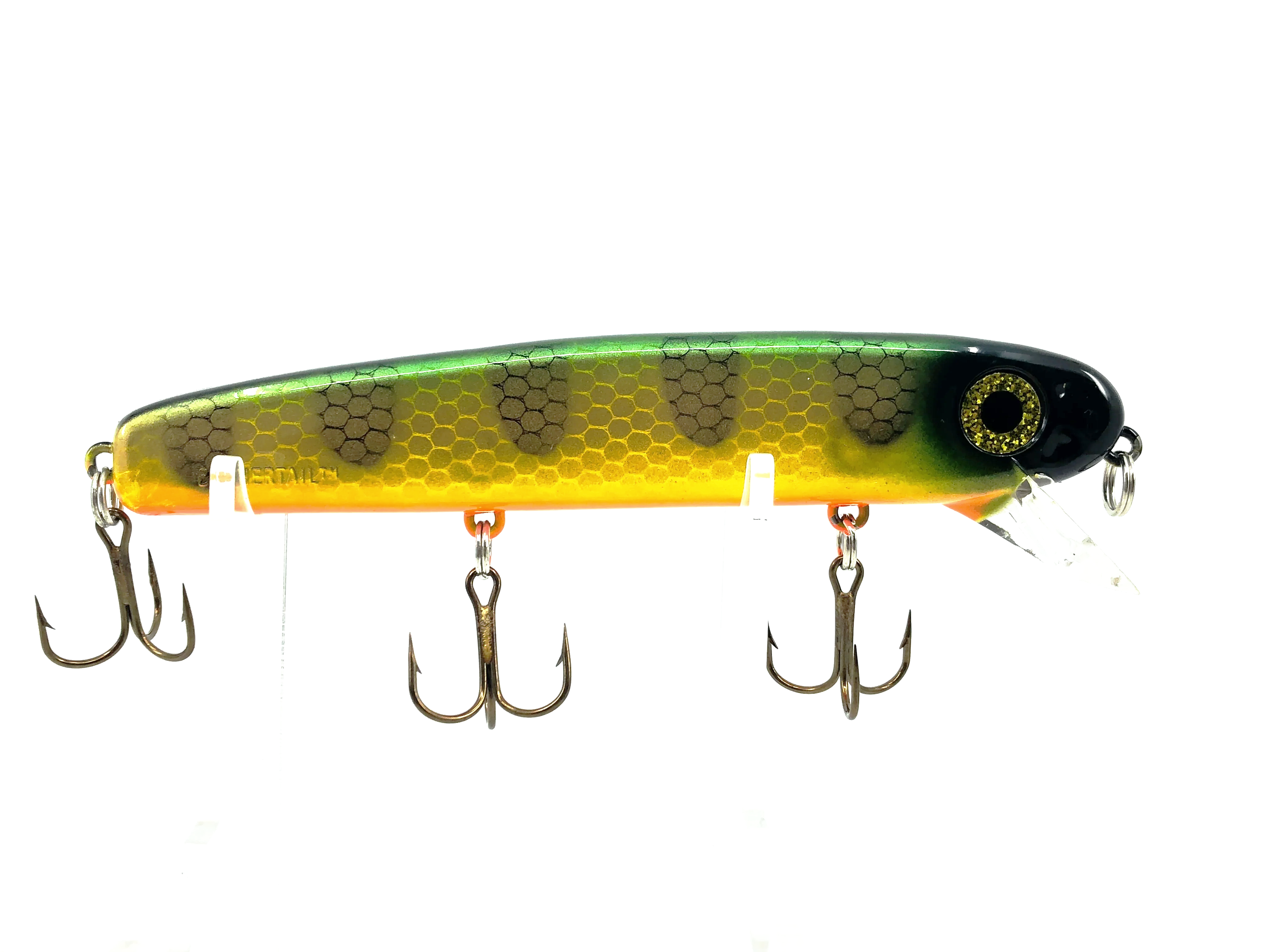 Joe Bucher Tackle Co. Buchertail Shallow Raider 5", Natural Perch Colo ...