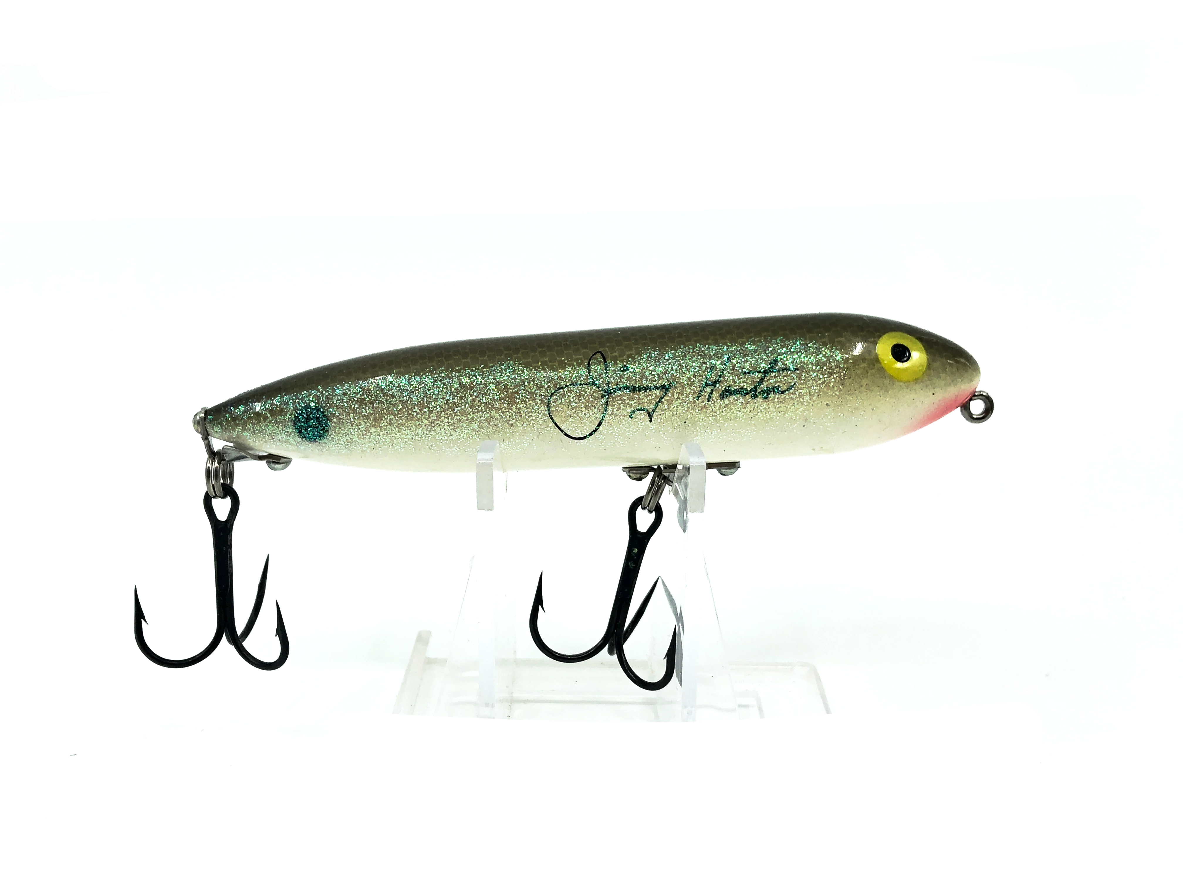Heddon Zara Spook, HFS Flash Shad Jimmy Houston Pro Sign Color – My ...