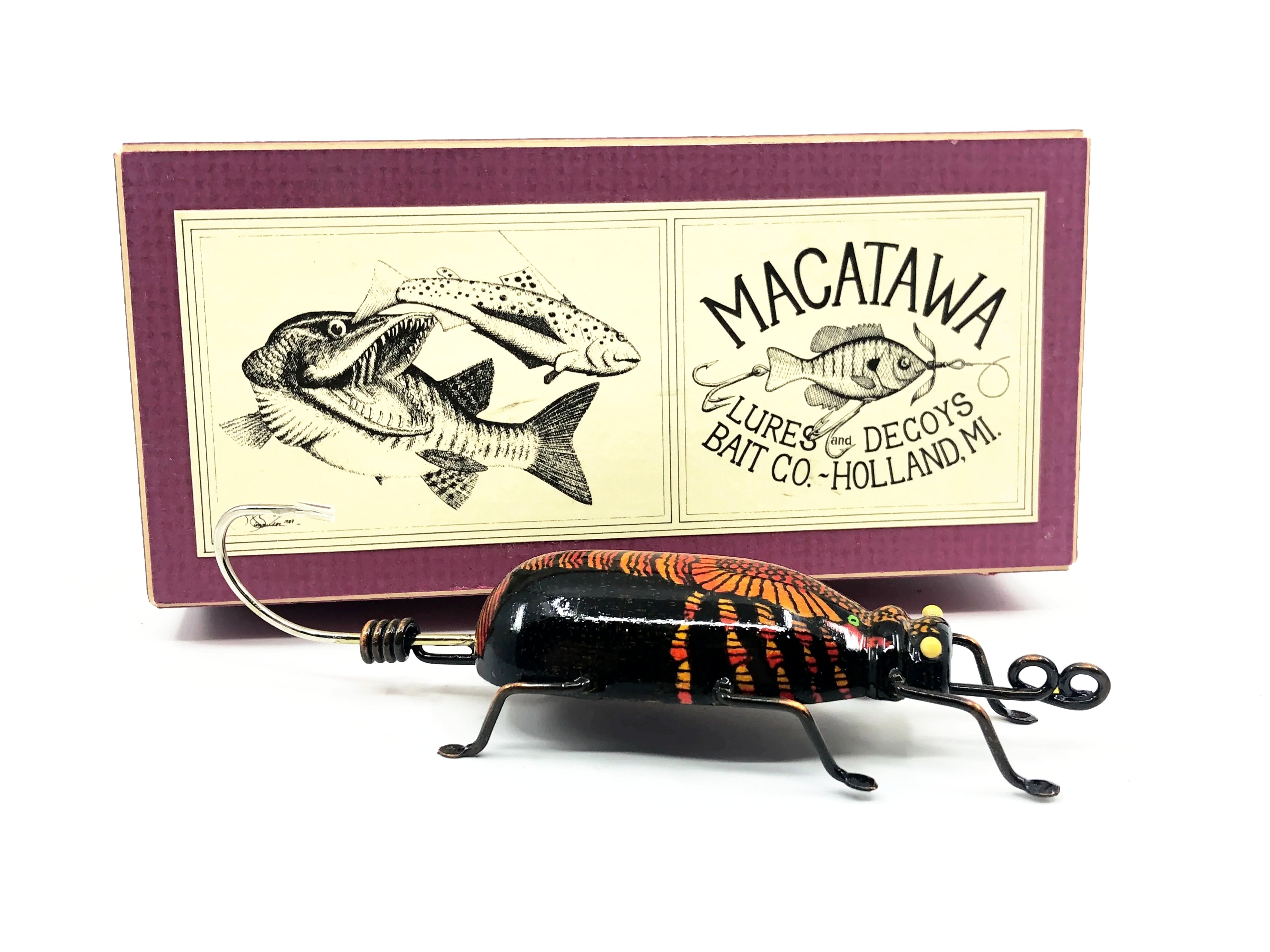 Macatawa Bait Co. Beetle 4" Lure, Crayfish Color w/Box – My Bait Shop, LLC