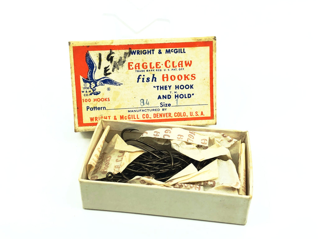 Eagle Claw Wright & McGill Size #1, 84 Hooks – My Bait Shop, LLC